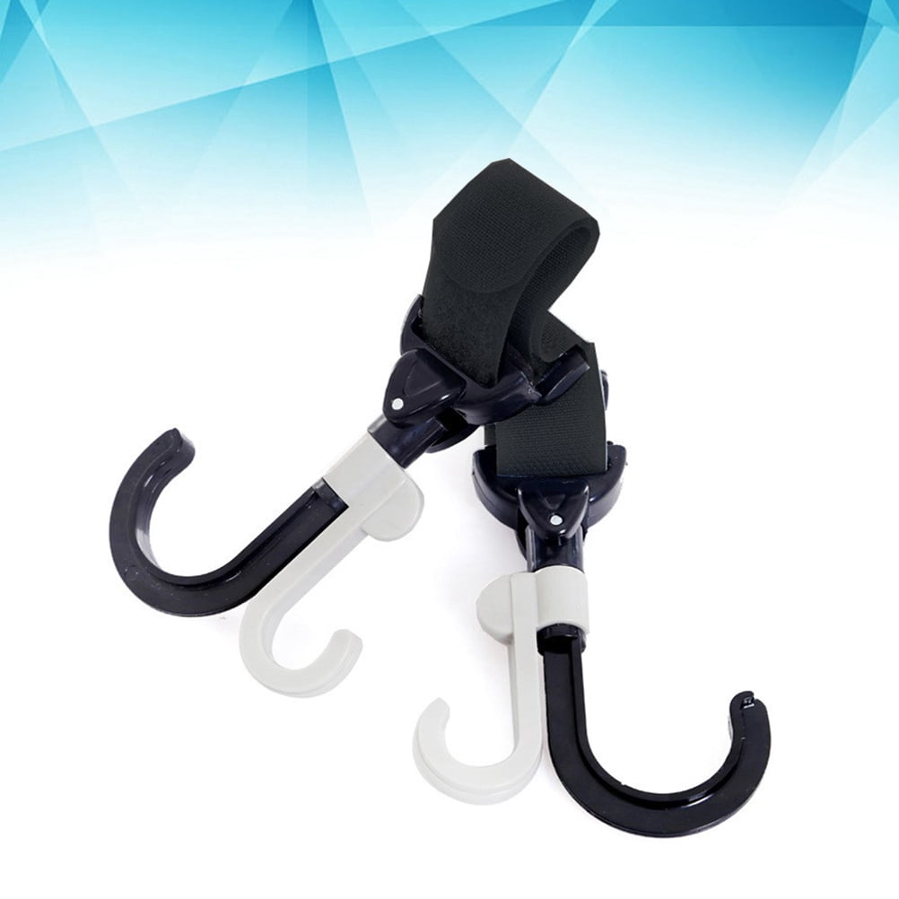 COSMOBETTY Stroller Hangers for Carrying Shopping Bags 2Pcs 16 x 7.5 x ...