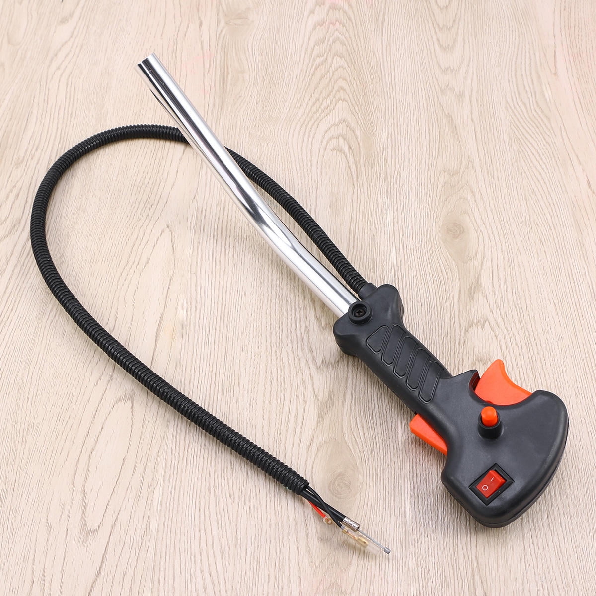 Worgeous Black Plastic Throttle Trigger with Cable for Brush Cutter ...