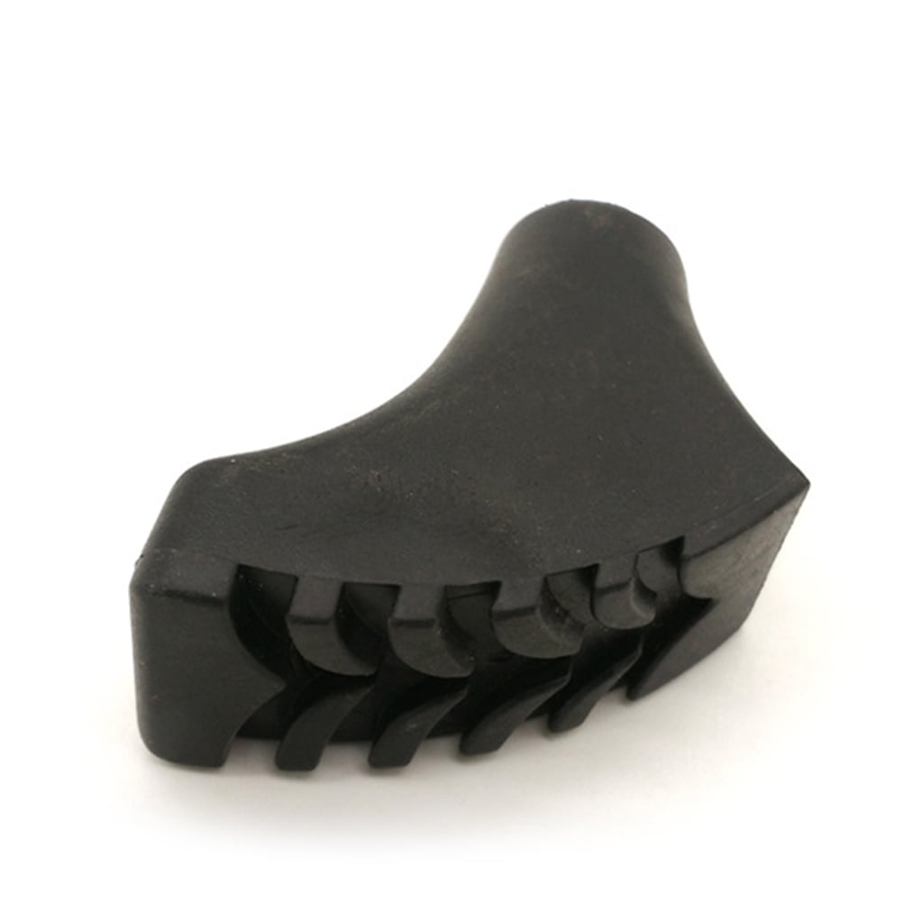 Worgeous Black Replacement Rubber Tips for Trekking Poles Heavy Duty ...