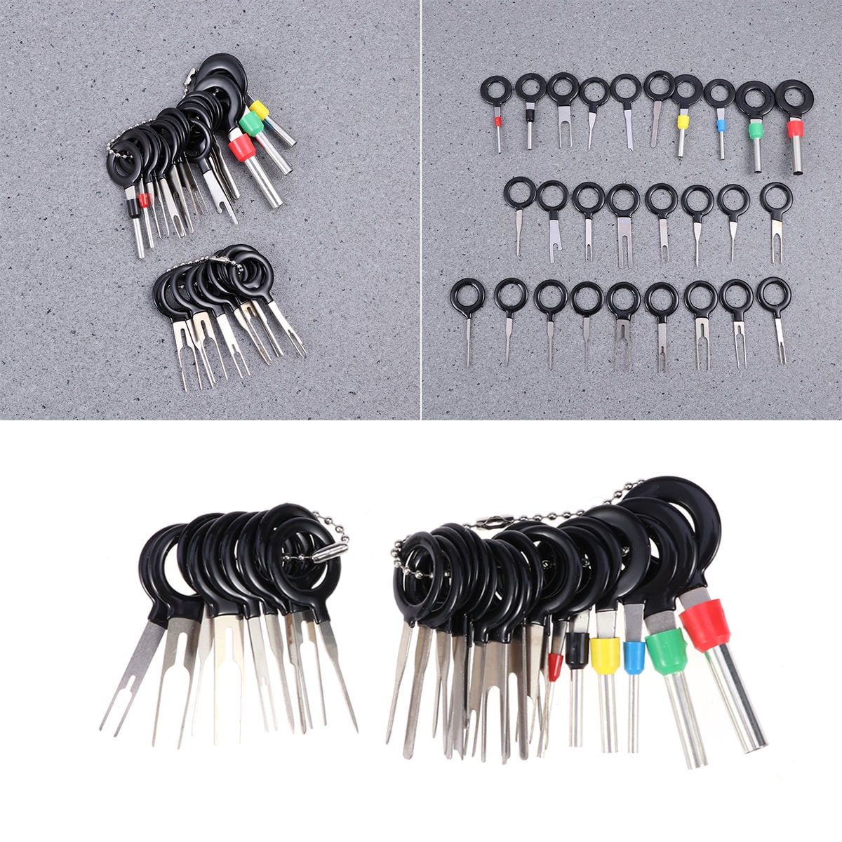 Raindrops Universal Black Stainless Steel Pin Release Tool for Car Use ...