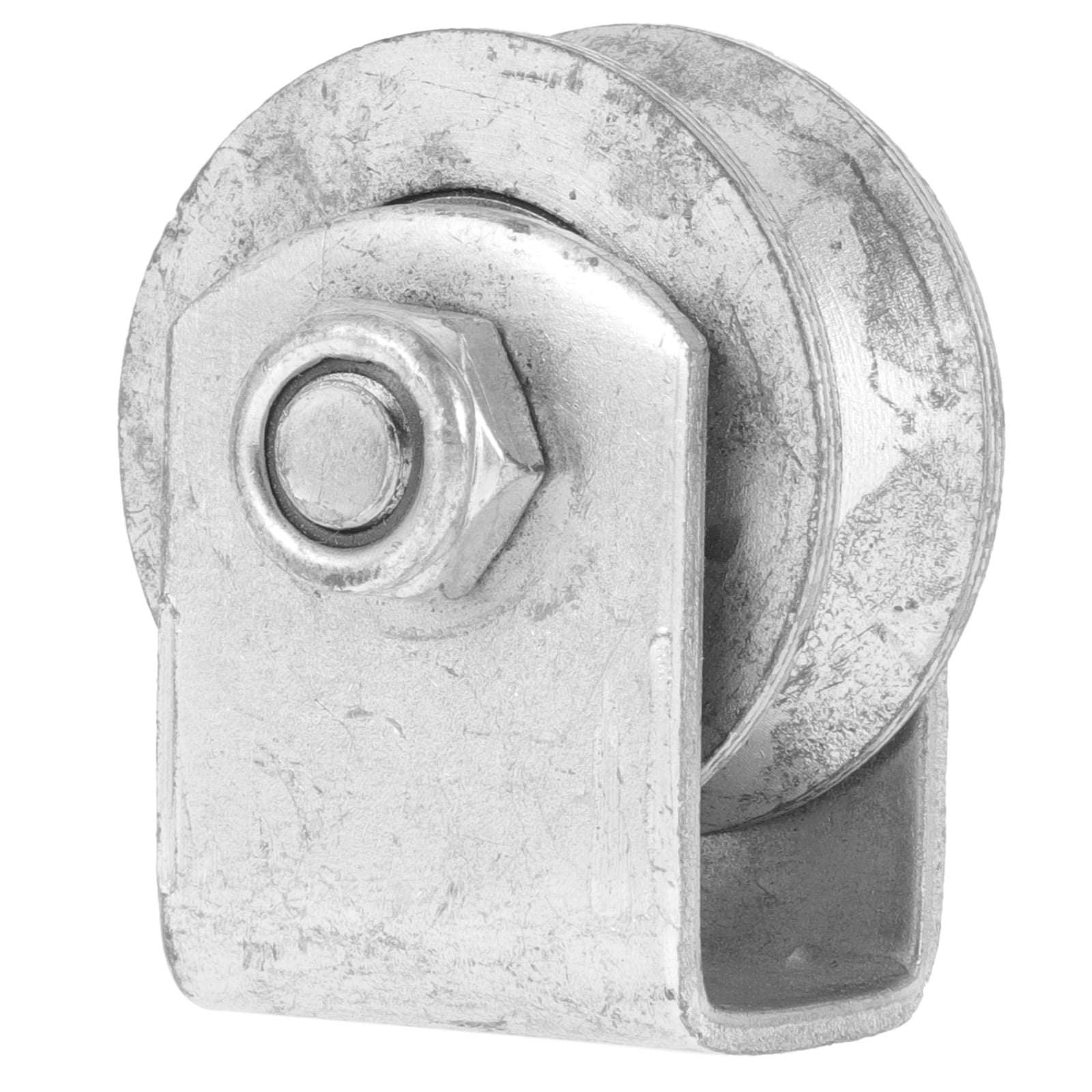 Worgeous Block Cast Iron Casters Steel Rolling Bearing Heavy Duty Track ...