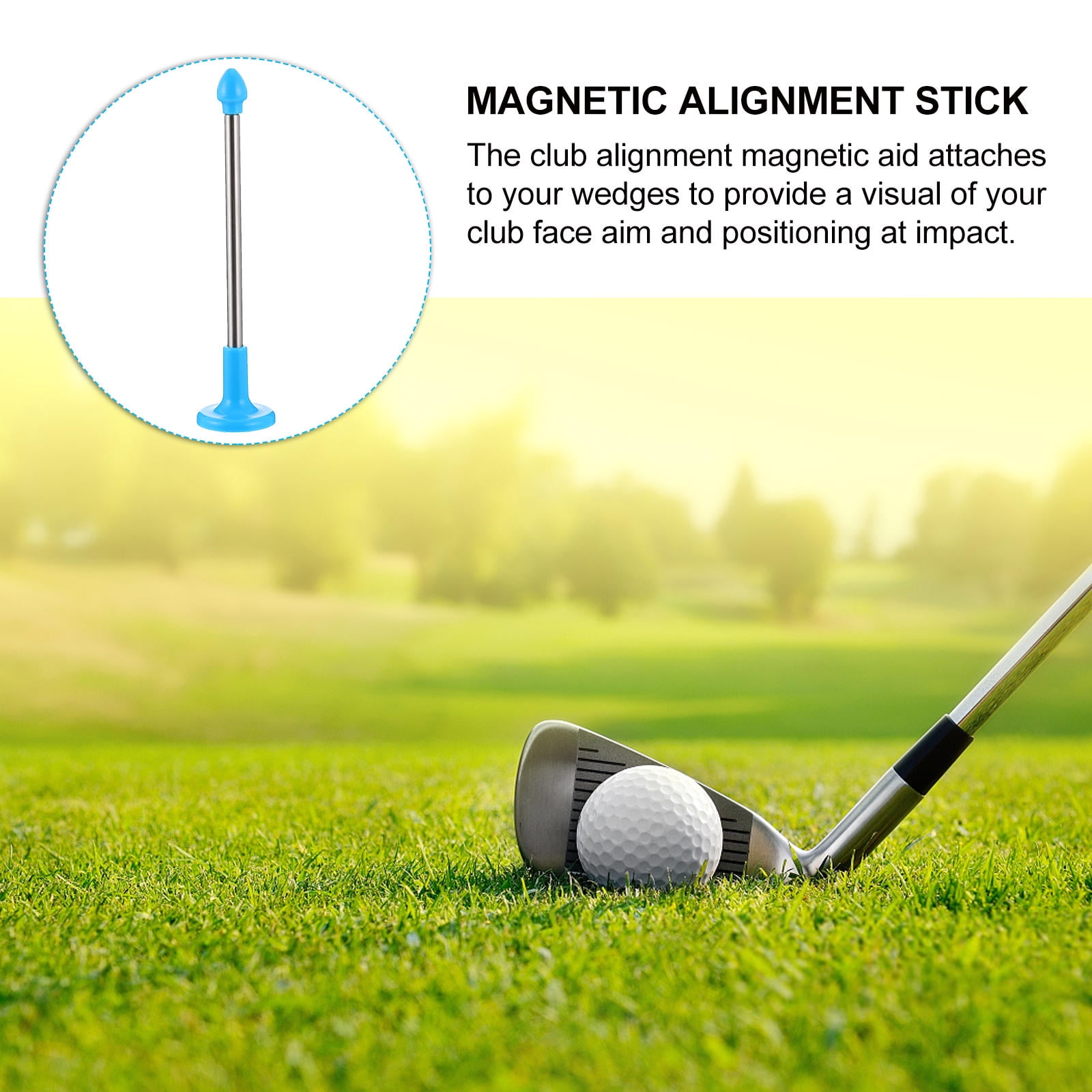 Worgeous Blue Fibreglass Direction Indicator Magnetic Alignment Stick ...