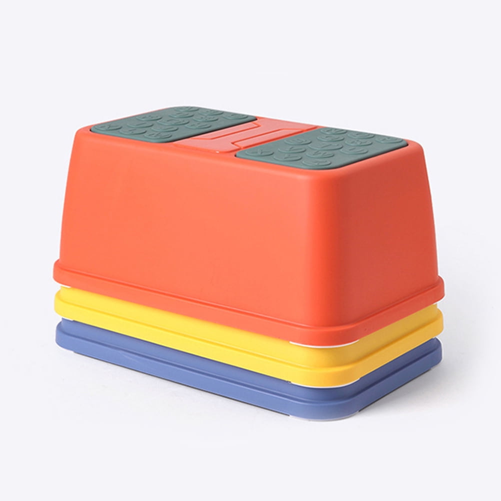 Worgeous Blue Kids Stool with Nonslip Design for Safe Hand Washing and ...