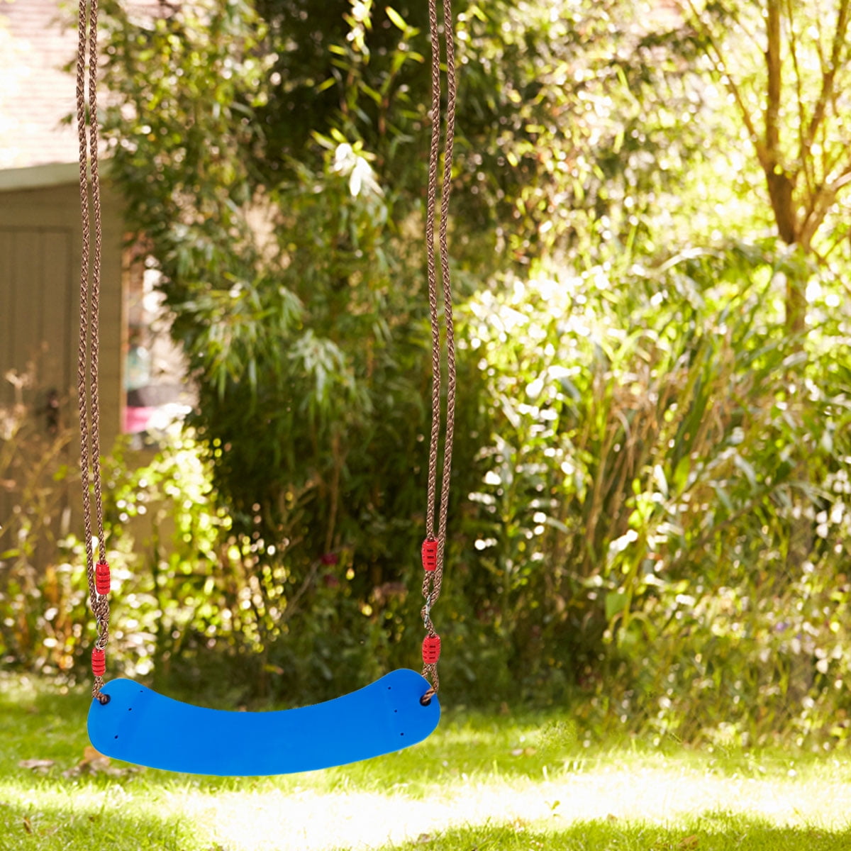 Worgeous Blue Outdoor Swing Seat for Child Play with EVA and PE Rope ...