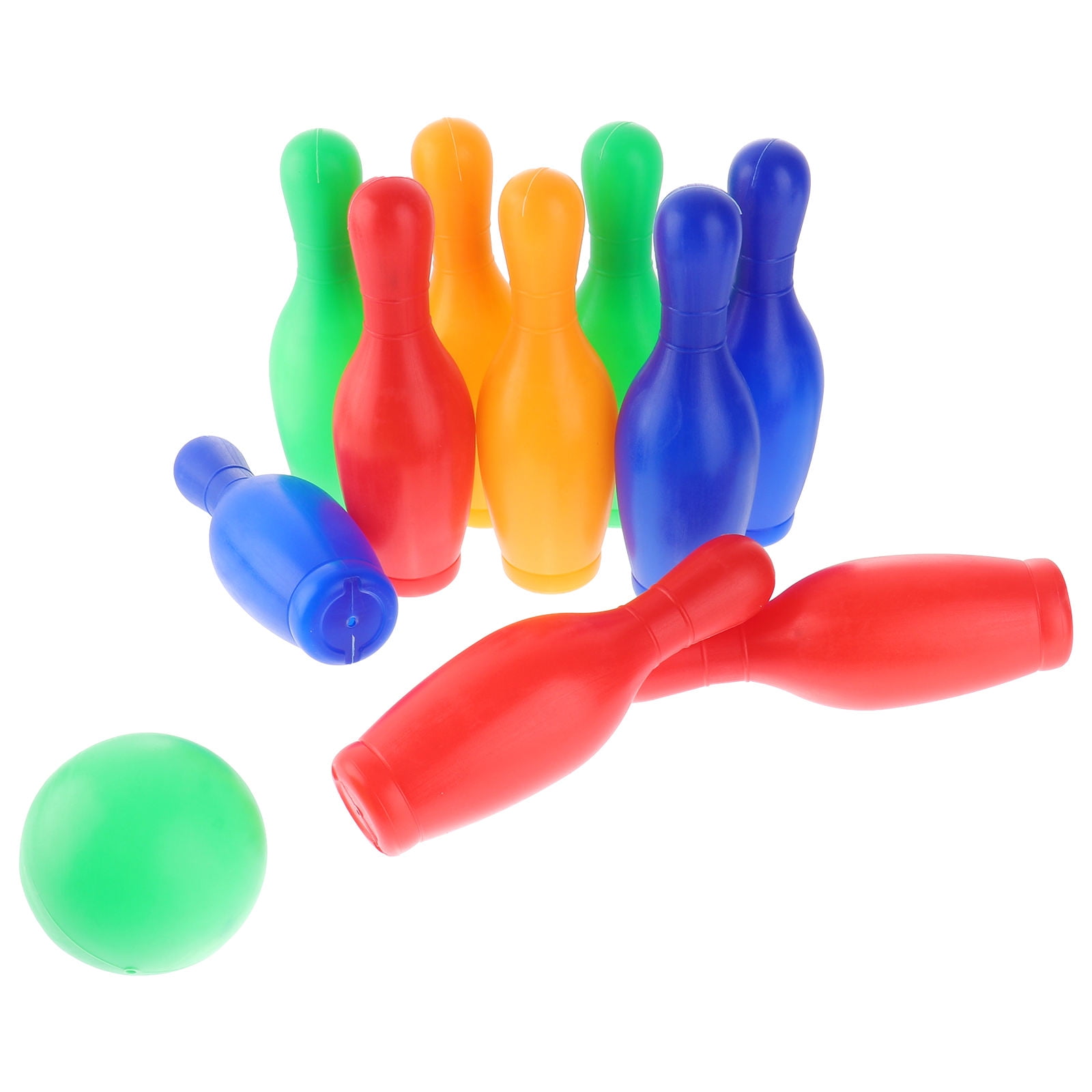 SWETRACE Indoor Sports Games Plastic Bowling Children 1Set - Walmart.com