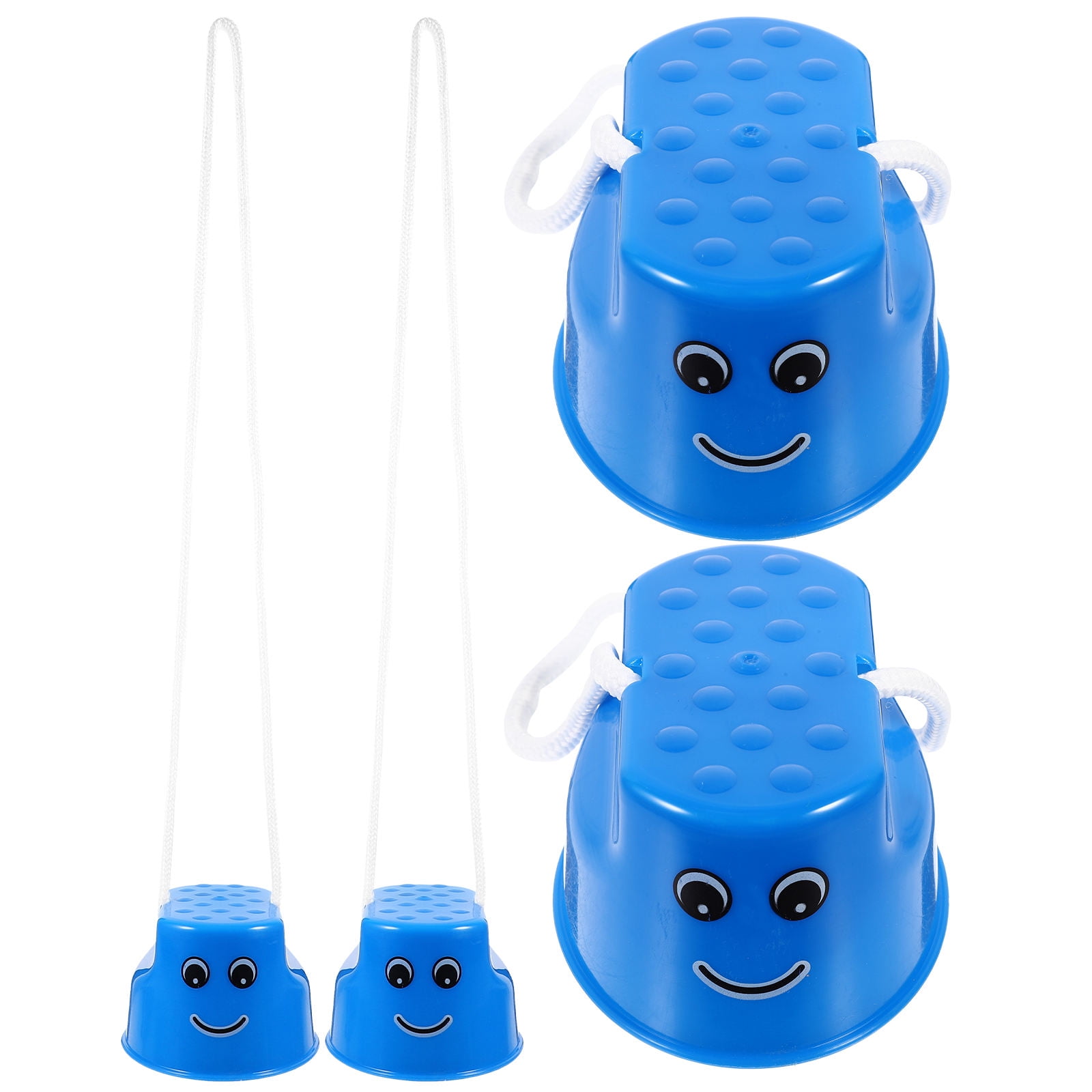 Worgeous Blue Plastic Stilts Toy for Kids to Develop Balance and ...