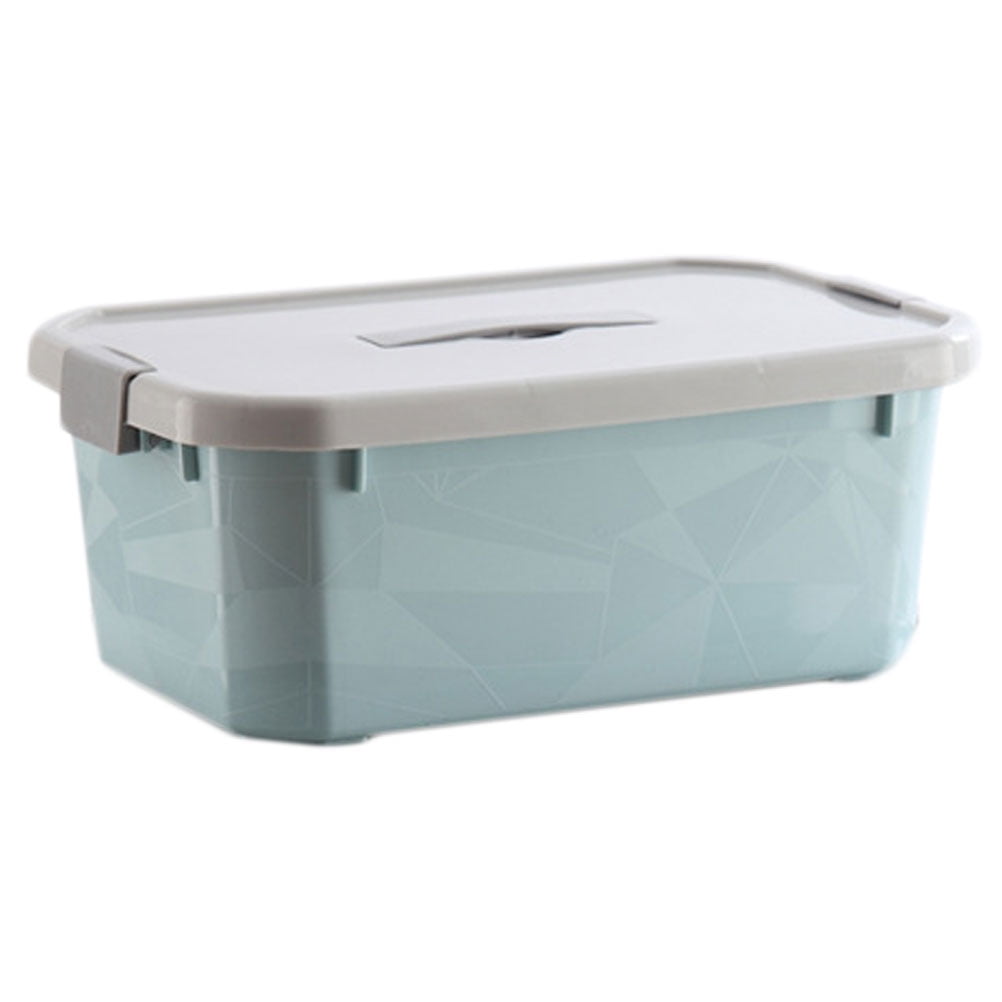 Worgeous Blue Plastic Storage Box for Snacks Toys and Clothes Keep Your ...