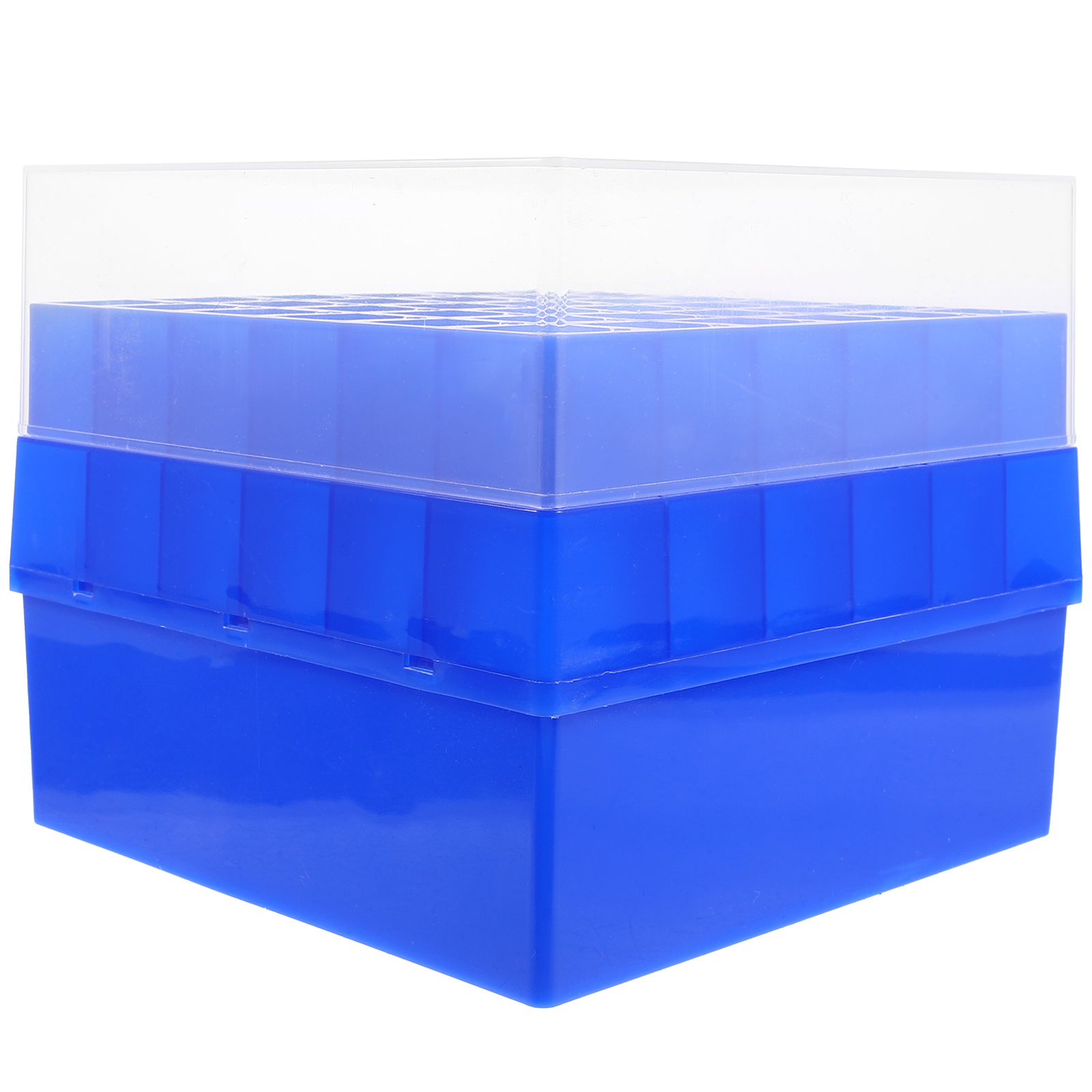 Worgeous Blue Plastic Test Tube Holder for Laboratory Storage with 36 ...