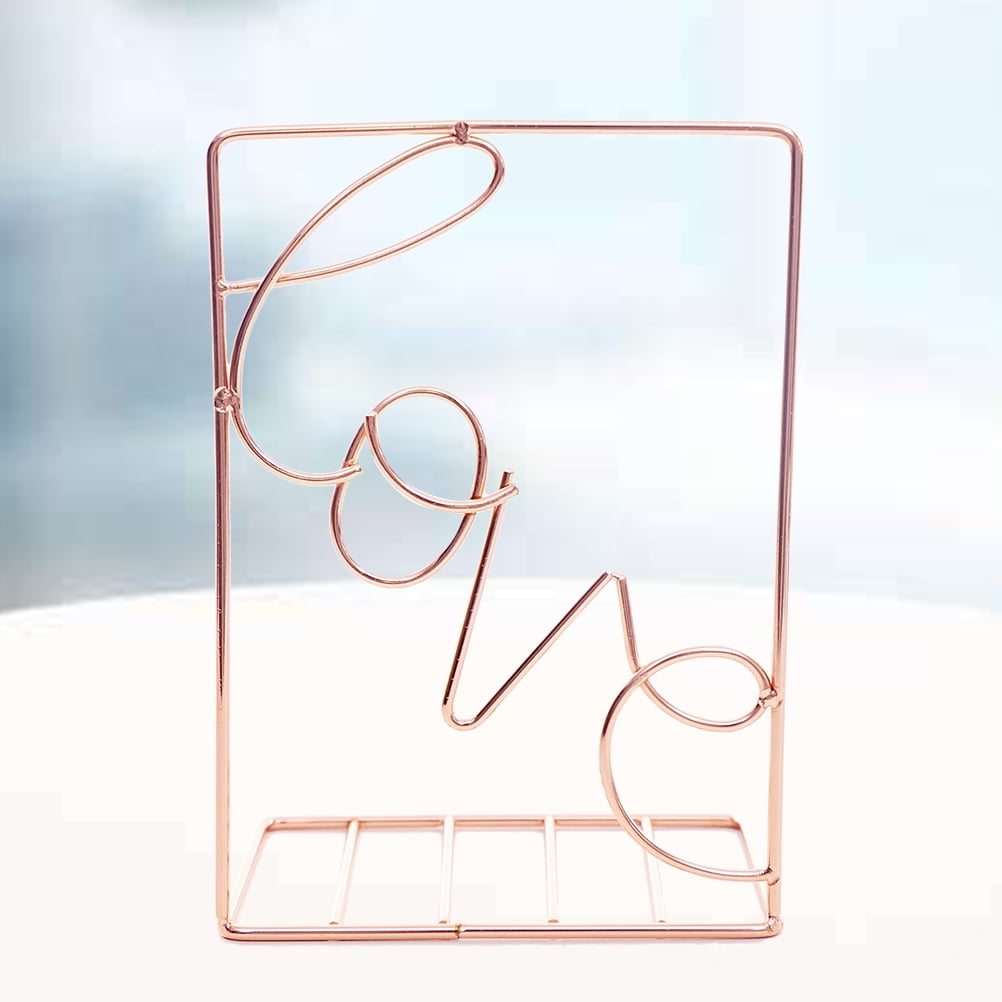 Worgeous Book Ends Iron Book Stand Rose Gold Bookends Cartoon Bookends ...