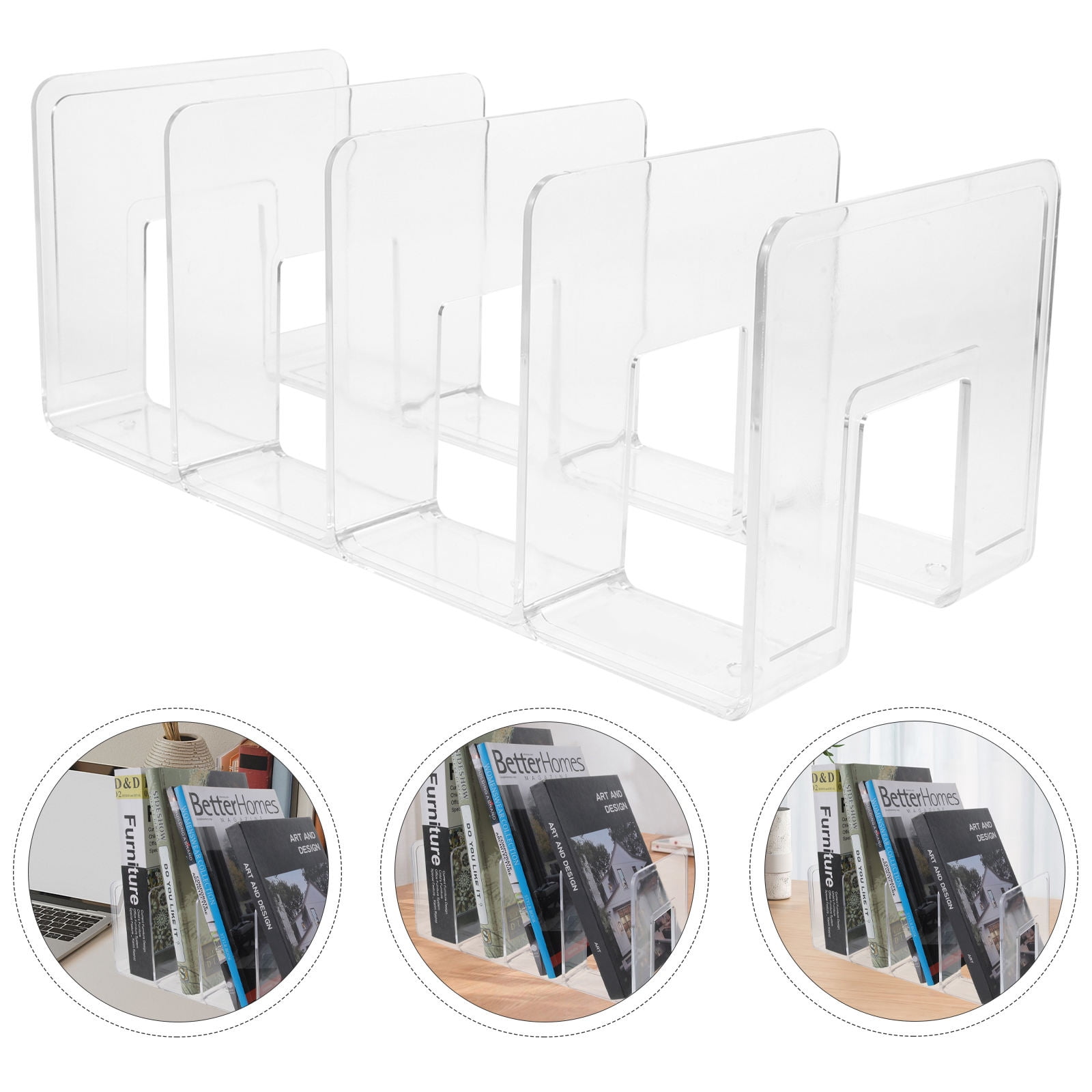 Worgeous Book Stand Divider Holder Desktop Accessories Student ...