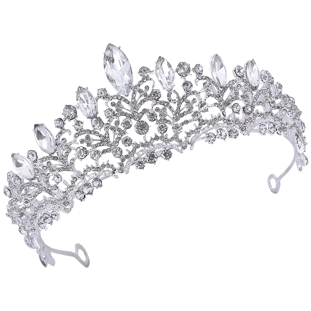COMPUKAS Bridal Crowns Wedding Hair Accessory Elegant Headdress Pageant ...