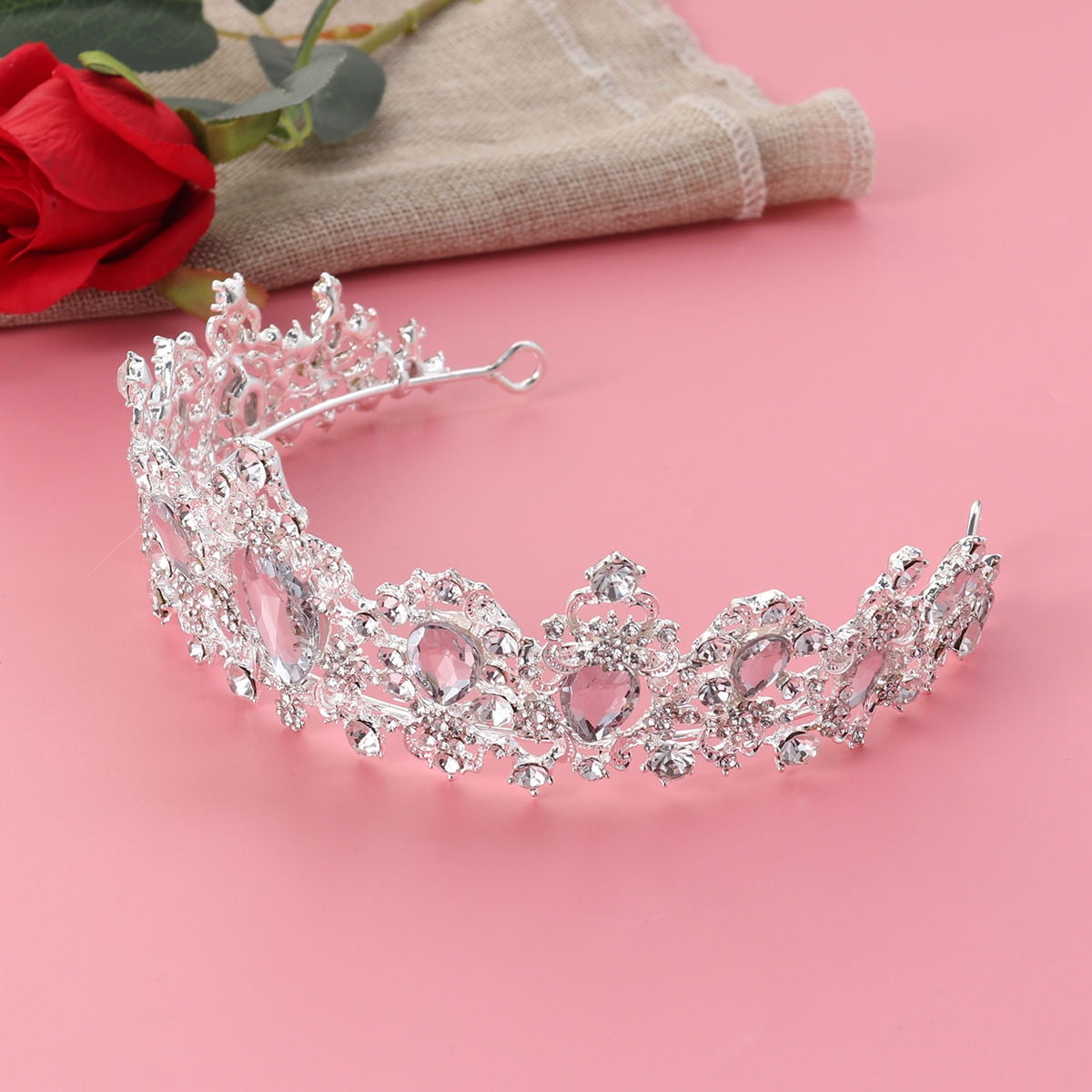 Worgeous Bridal Headpieces Crown Accessory Princess Quinceanera Miss ...