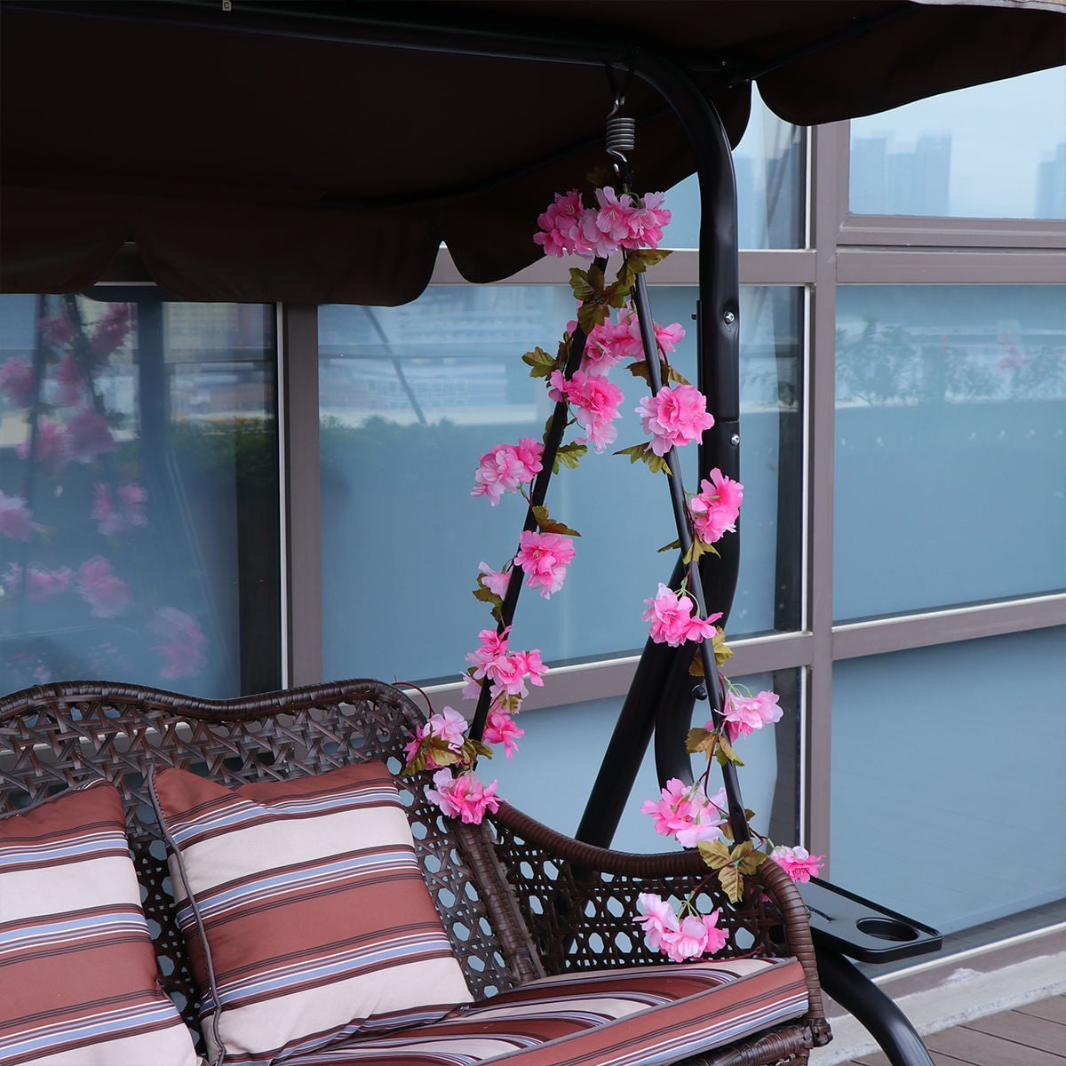 Worgeous Bridal Shower Decorations Bachelorette Flower Garlands Wedding Rosy - Walmart.com