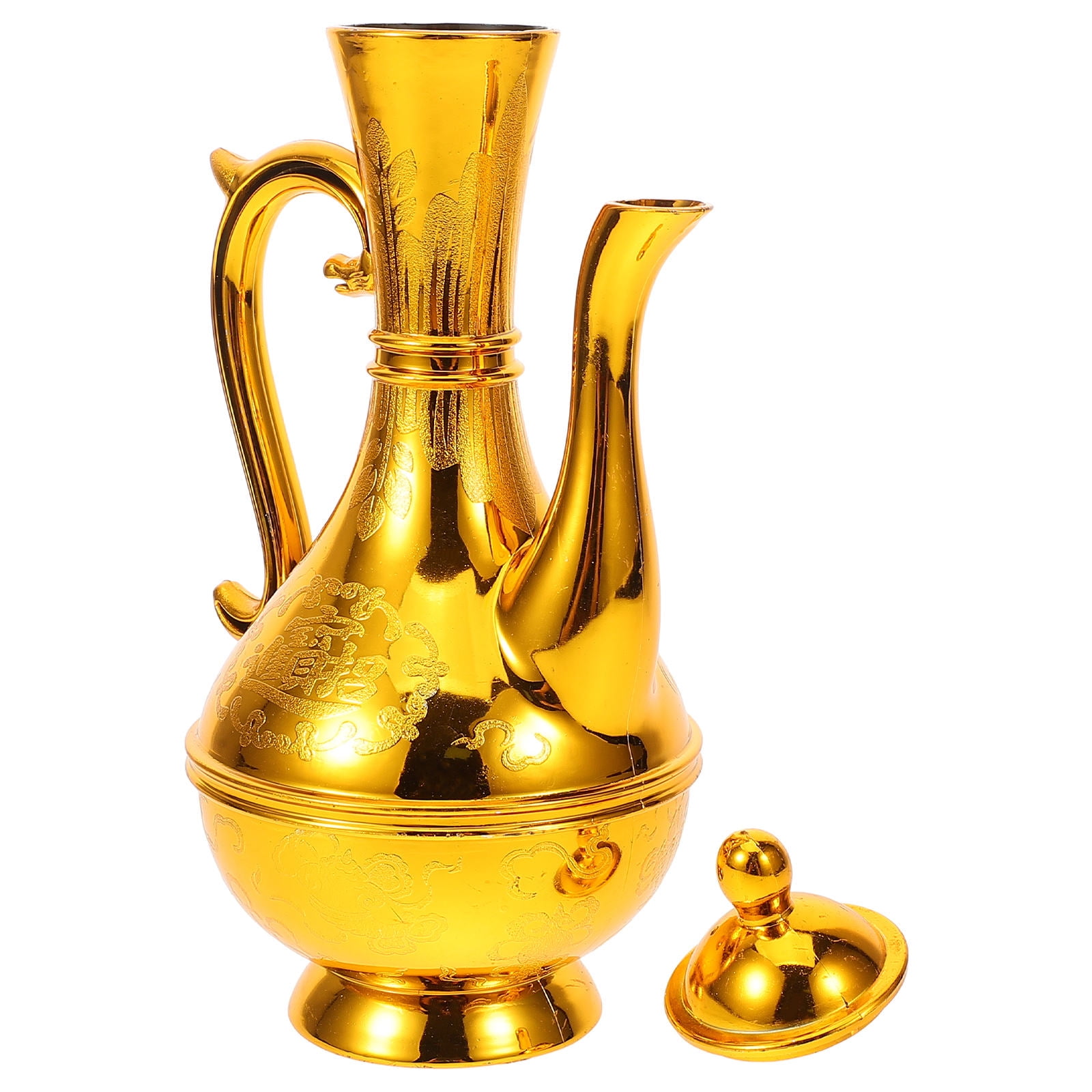 Worgeous Buddhist Altar Buddhist Offering Pot Teapot Antique Liquor ...