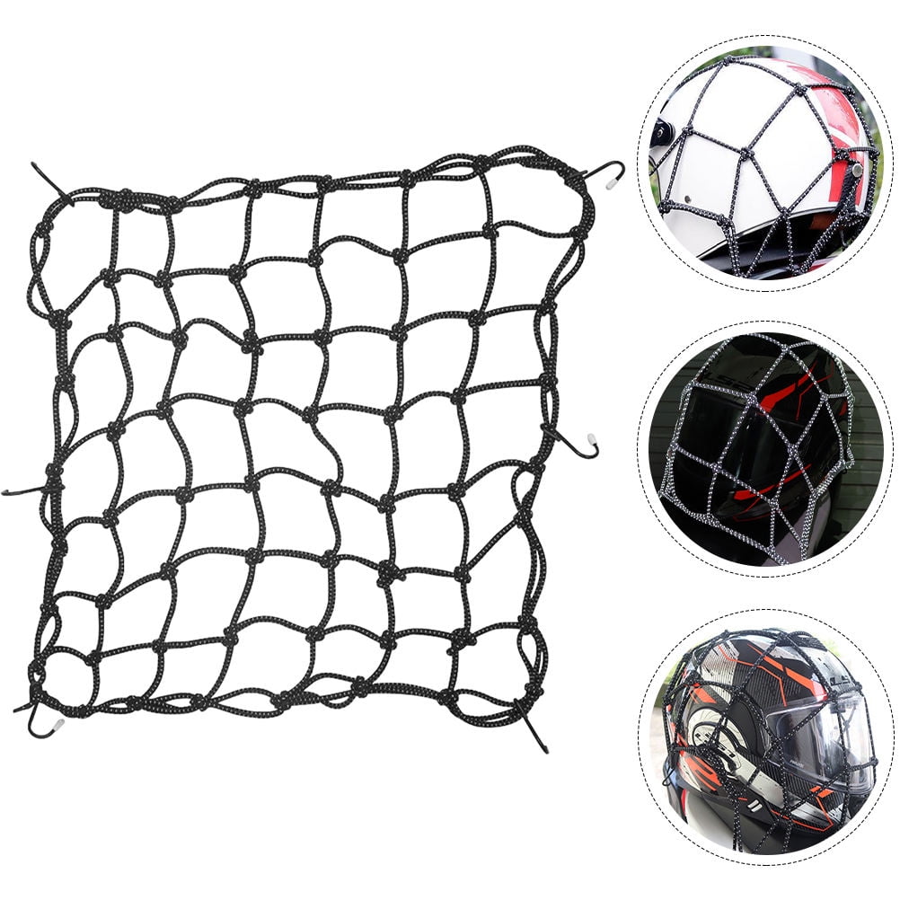 Worgeous Securing Items Motorcycle Net Grey 1 Set 15.7x15.7in - Walmart.com