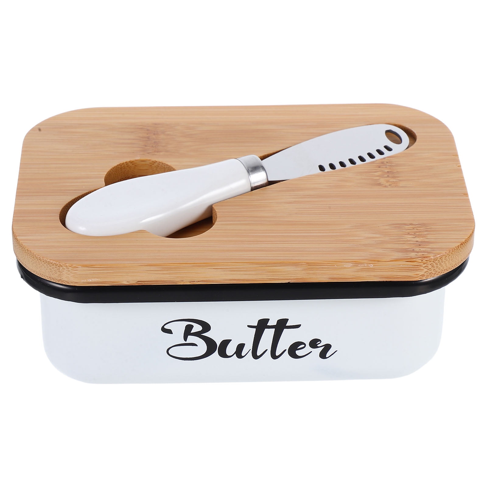 Worgeous Butter Storage Container For Counter Metal Butter Dish Butter ...