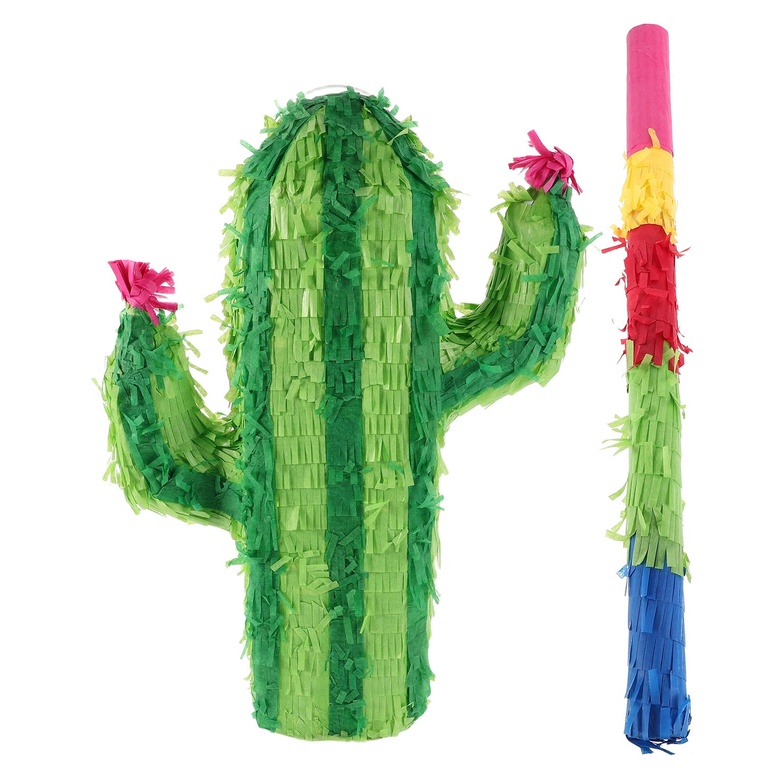 Worgeous Cactus Pinata Fiesta Paper Cactus Traditional Mexican Pinata ...
