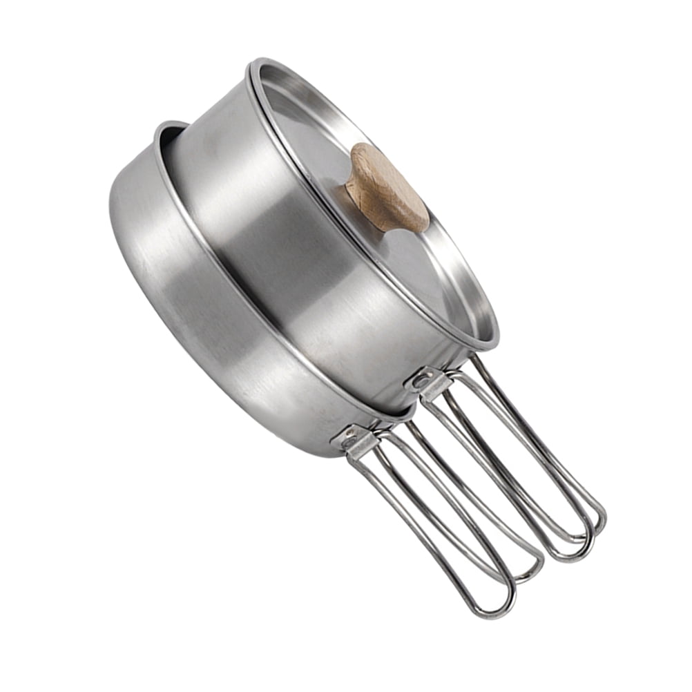 Worgeous Camp Cooking Utensils Kit Large Camping Saucepans Deep Frying ...