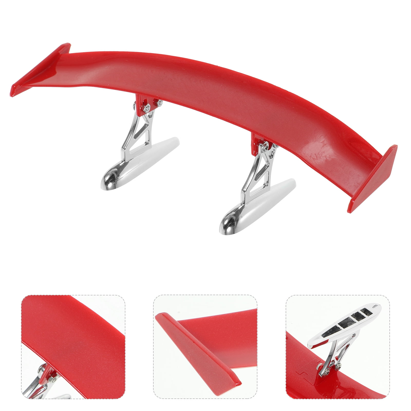 Worgeous Car Air Car Modified Spoiler Small Rear Wing 17.5X4.5X3CM Red ...