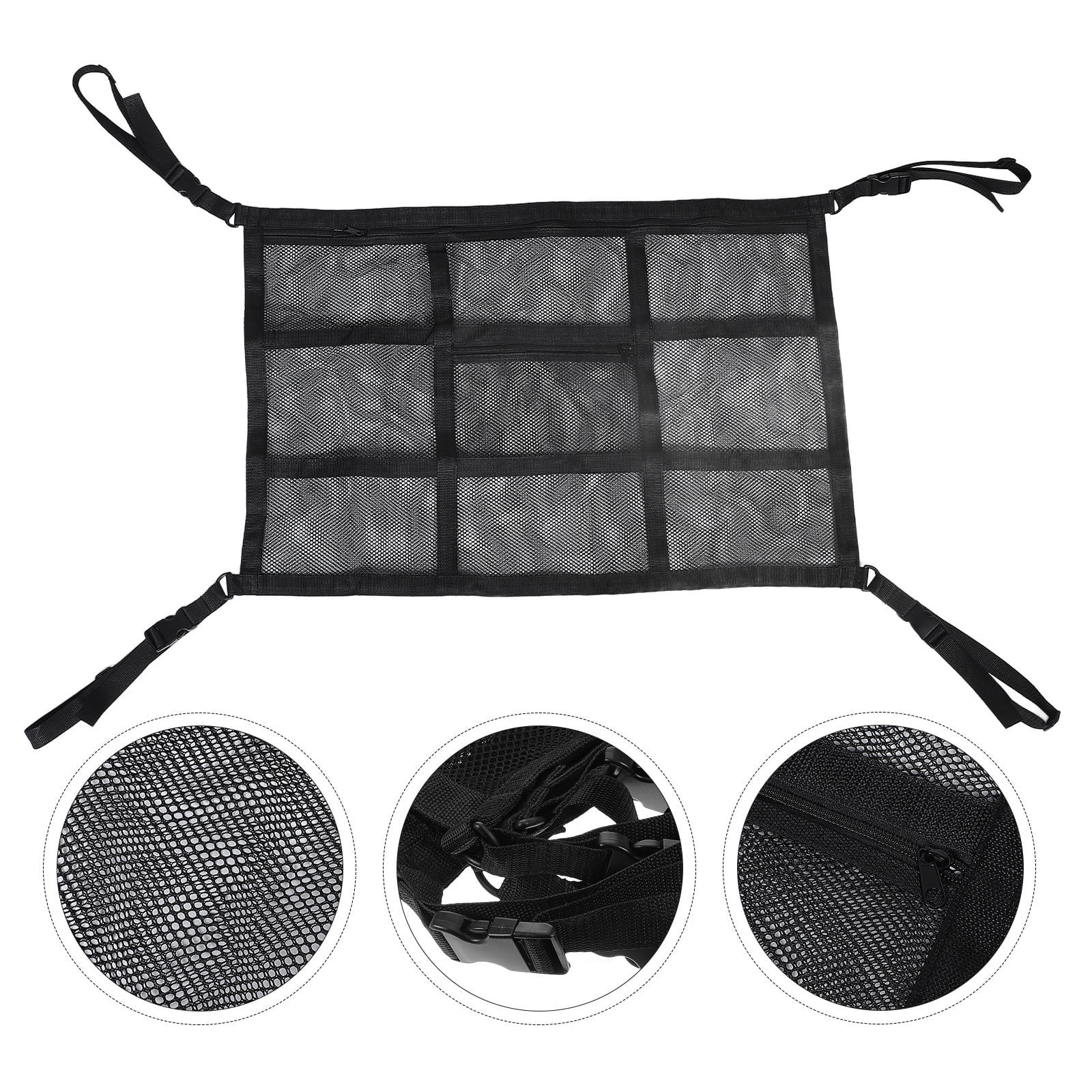 Worgeous Car Ceiling Cargo Net Pocket Mesh Roof Storage Organizer Load ...