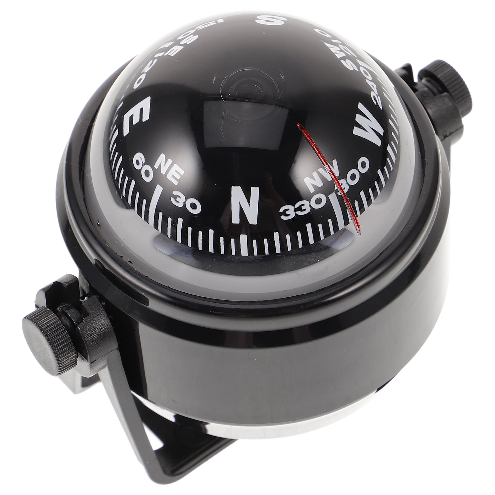 Worgeous Car Compass for LED Boat Light Automotive Compasses Dash Work Black - Walmart.com