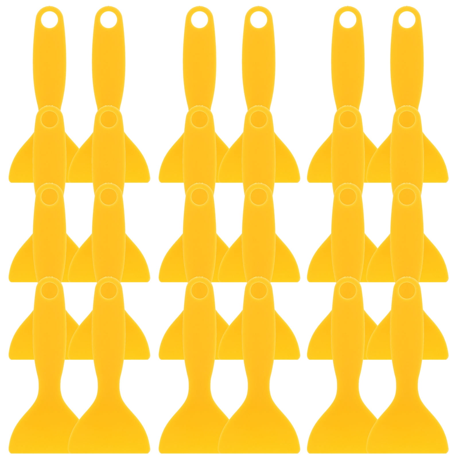 Worgeous Car Film Tool for Easy Application and Removal Yellow Plastic ...