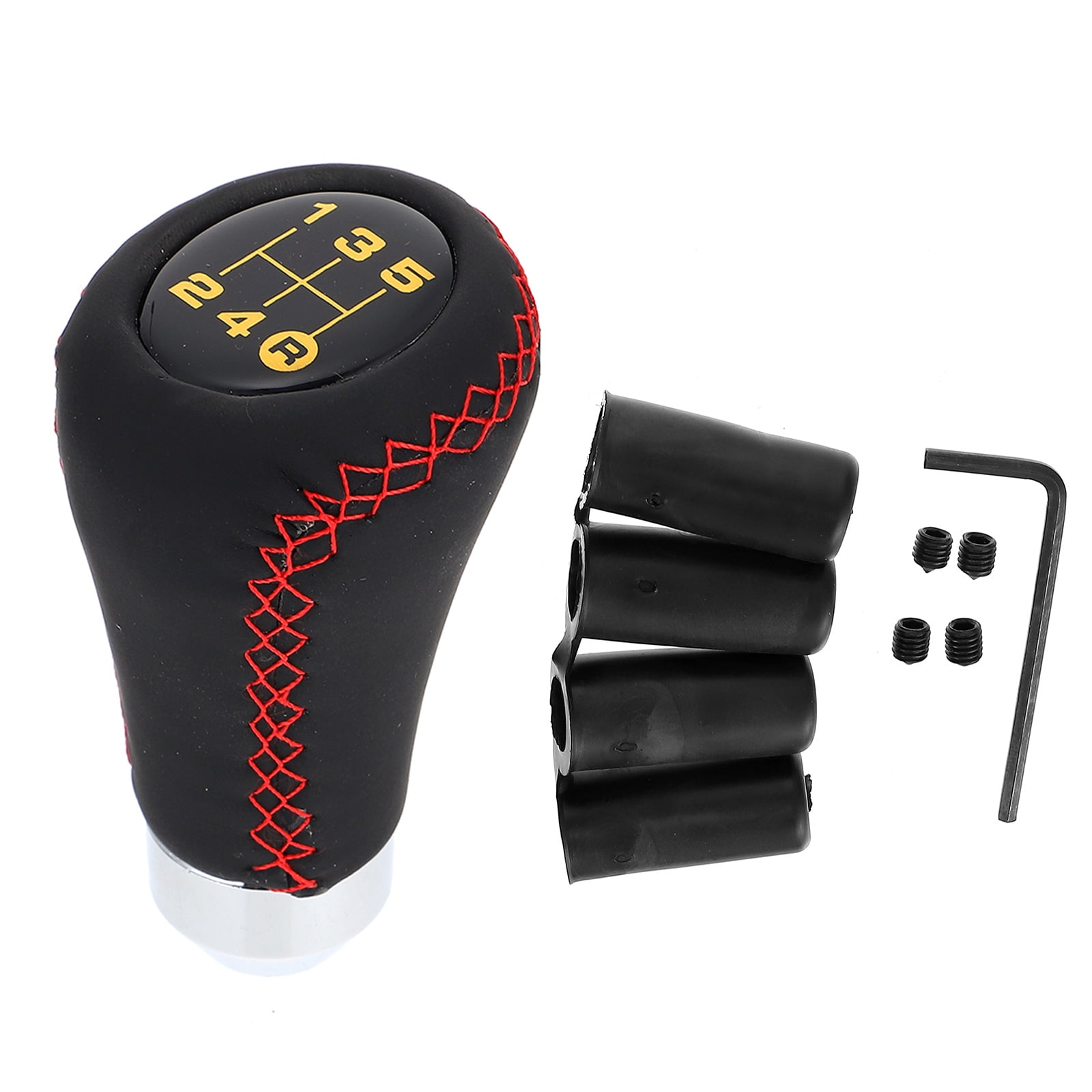 Worgeous Car Gear Shifting Knob Shifts Handle Replacement Kit Hardware ...