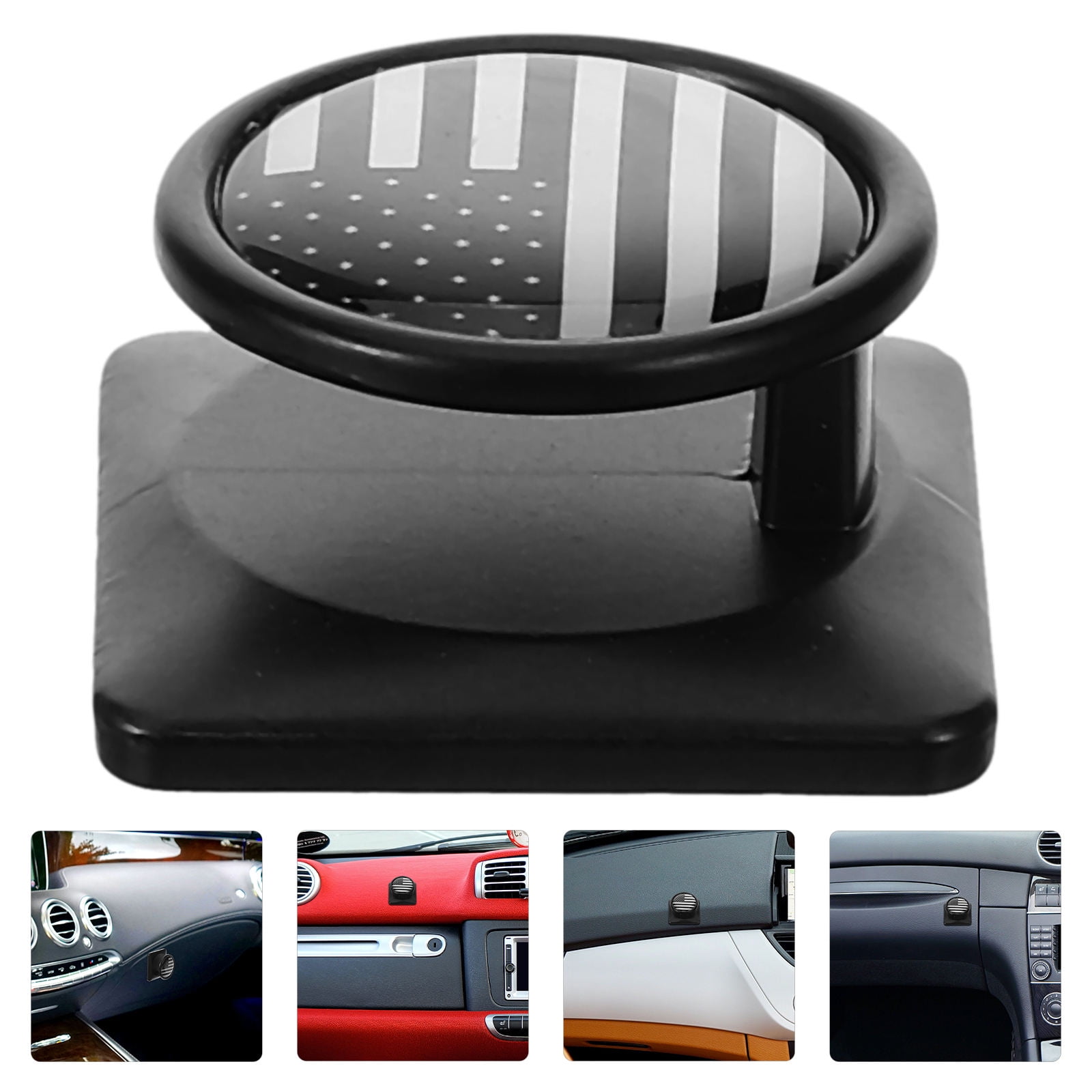 Worgeous Car Hook Adhesive Dashboard Hanging Holders Wall Purse Black ...