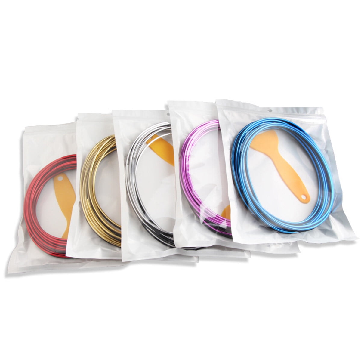 Worgeous 196.8inch (5M) Car Interior Decorative Moulding Strip, Trim ...