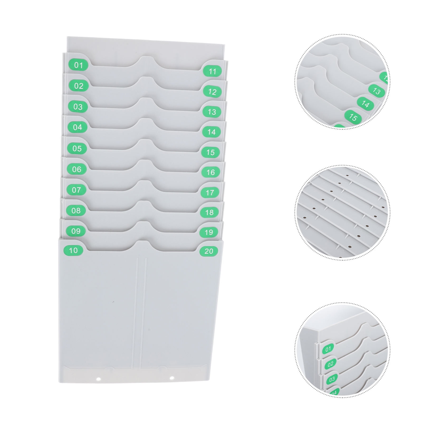 Worgeous Cards Shelves Wall Mounted Shelf Holders Attendance Office ...