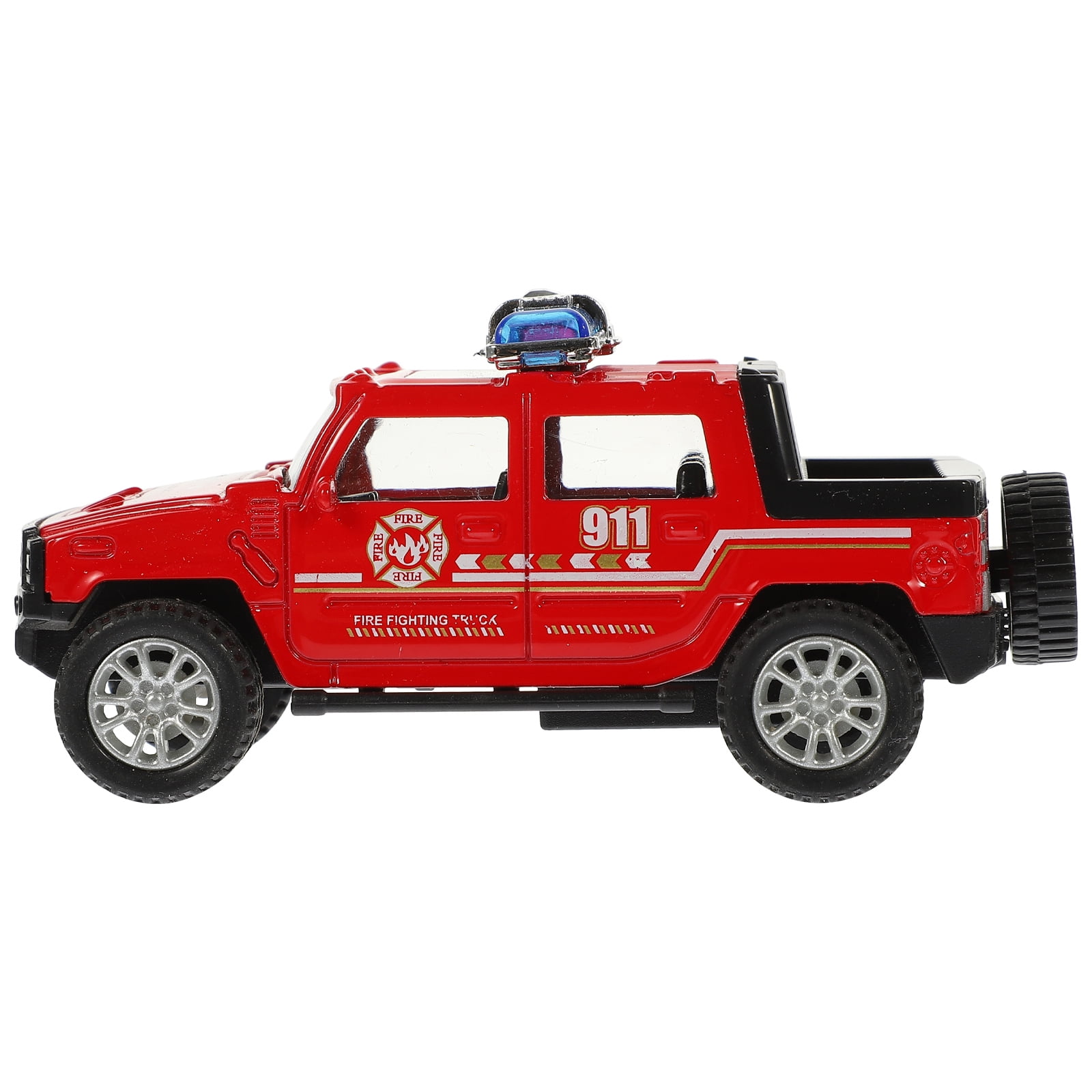 Red Fire Truck Toy for Kids Made of ABS and Safe with Smooth Surface 12 ...