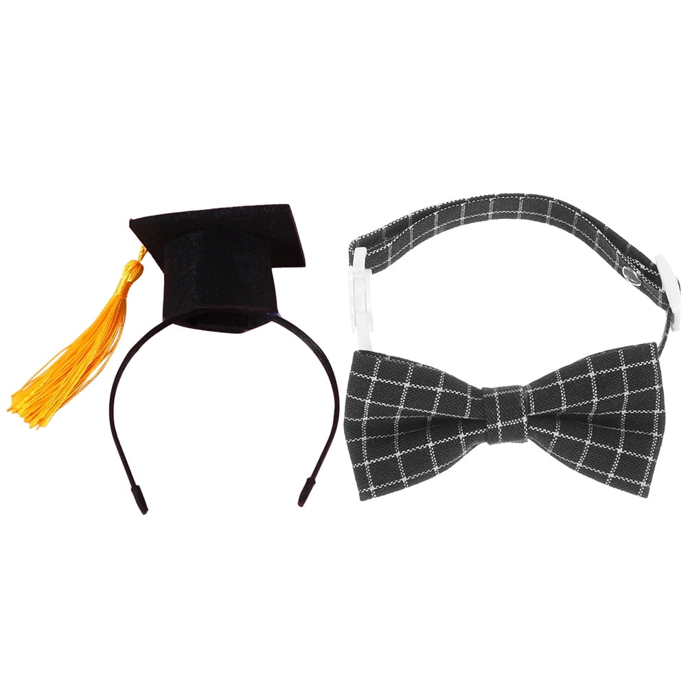 Worgeous Cat Graduation Cap Doctor Hat Headdress Small Pet - Walmart.com