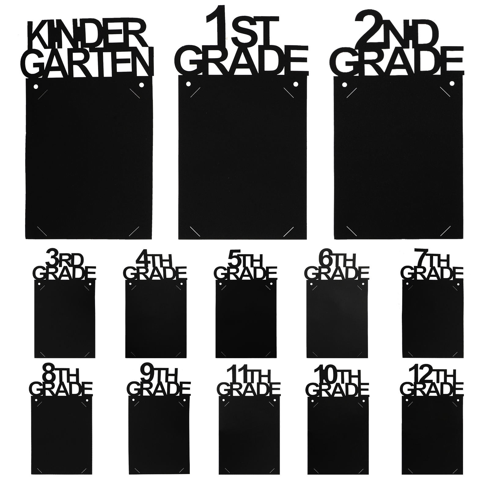 RENACLIPY Black Graduation Banner Set 2023 - Paper Decoration for ...