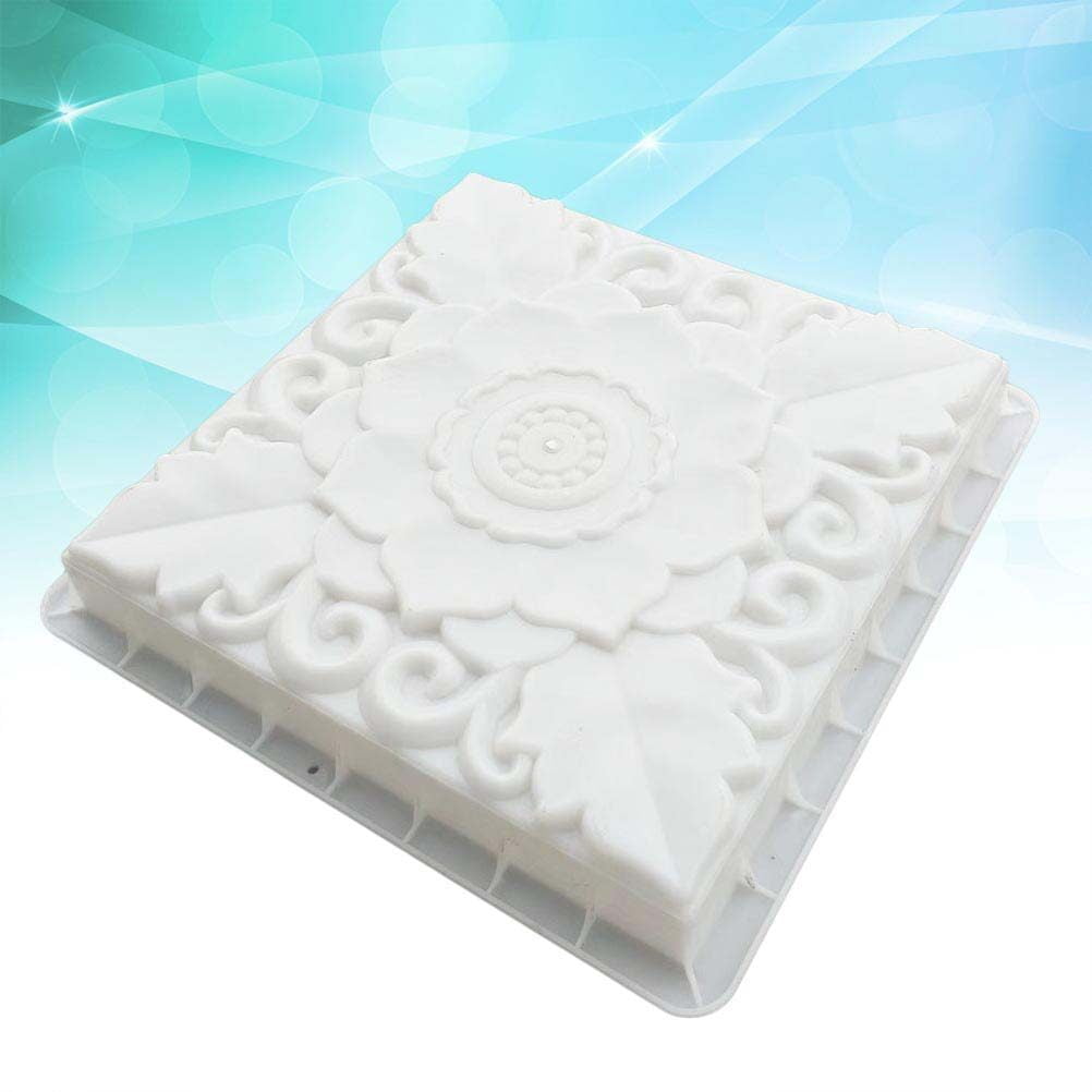 Worgeous Cement Mold Pavement Stone Mold Stepping Stone Mold Reusable ...