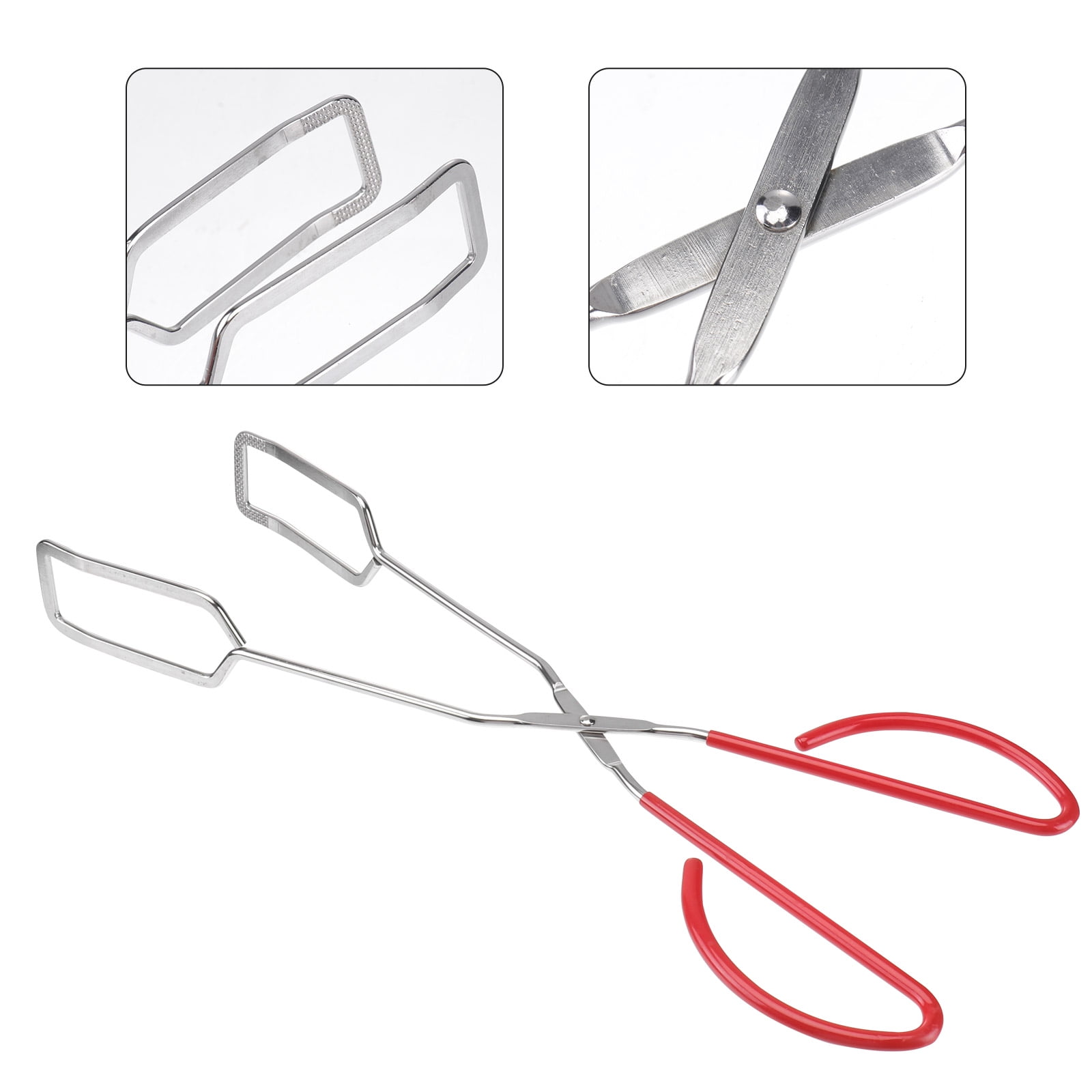 Worgeous Charcoal Tongs Small for Barbecue Utensils Parties 1Pack 15 ...