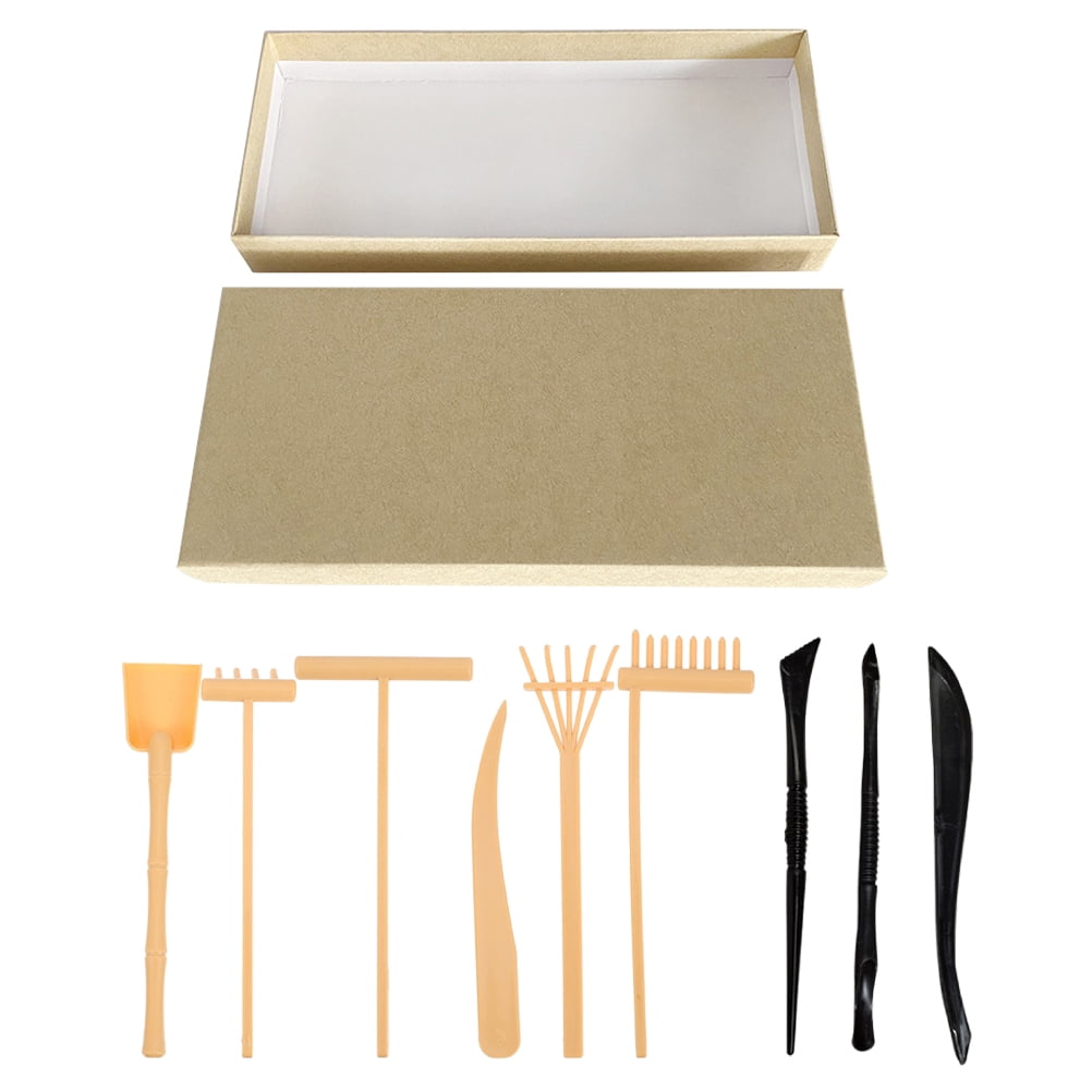 SEWCHICS Tabletop Use Zen Garden Rake Set Assorted Color 1 Set ...
