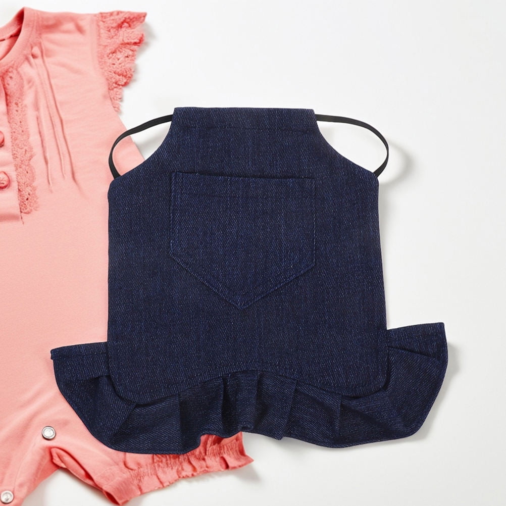 Worgeous Blue Denim Chicken Saddle for Hens Protects Back Lightweight ...