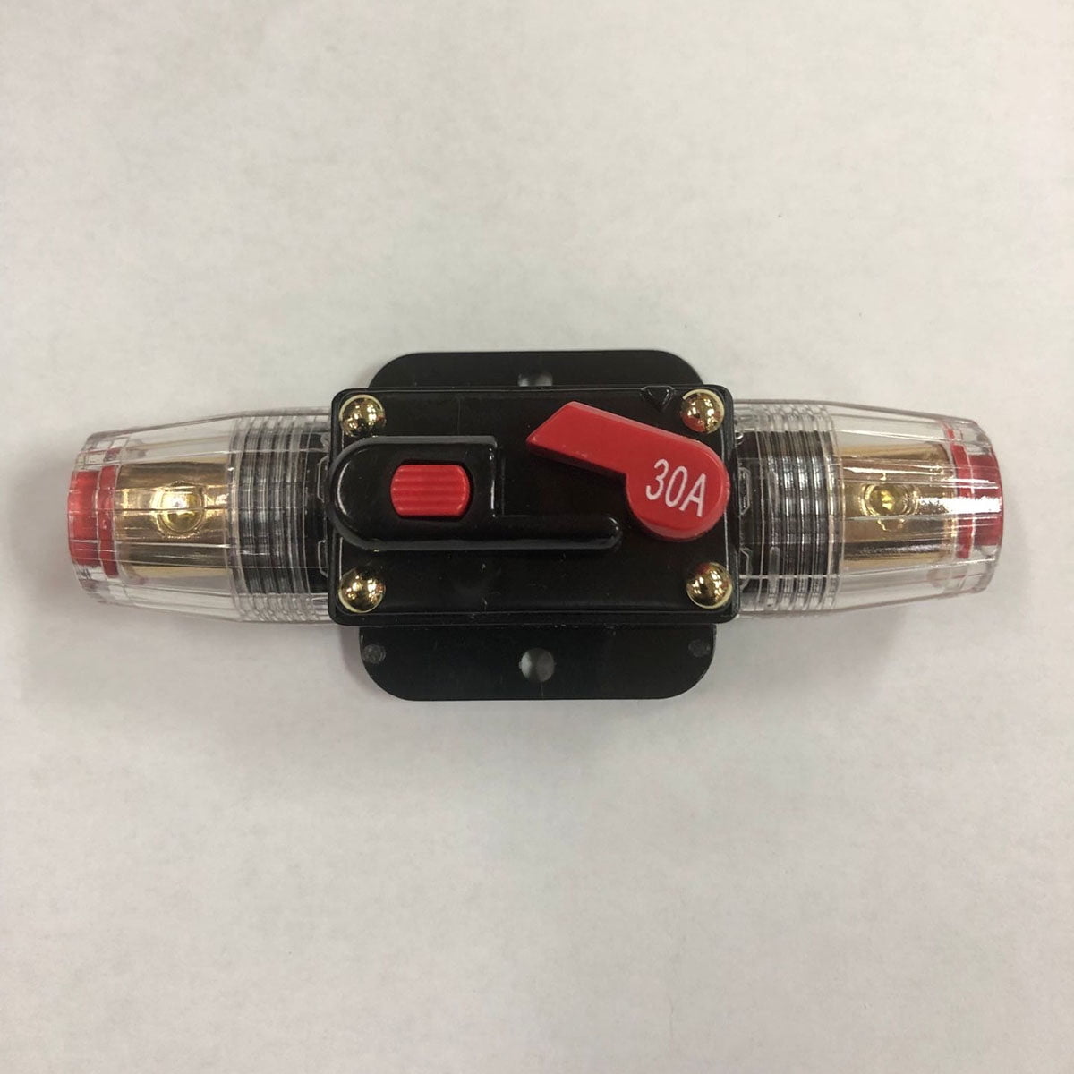 Worgeous Reset Fuse 60A for Car Use Black Metal Plastic Convenient Push ...