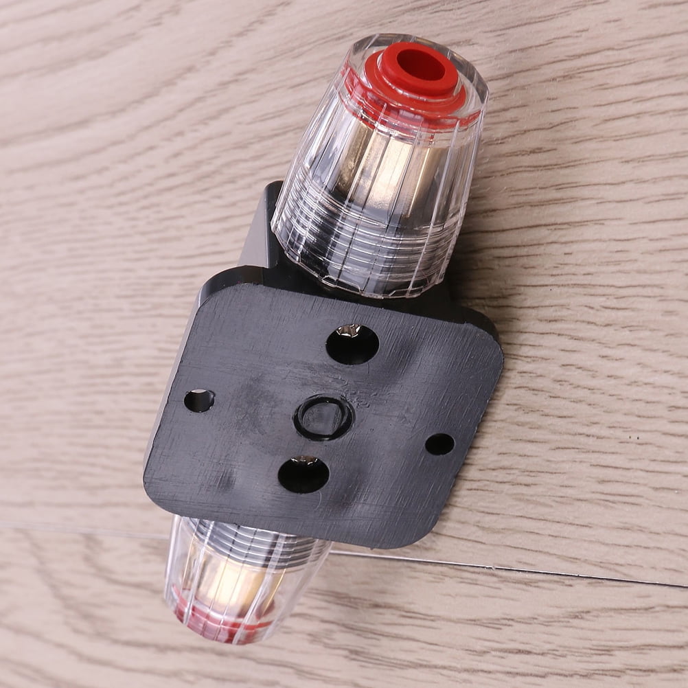 Raindrops Fuse Holder Black Metal Plastic 1Pack 4.0x4.3x10.2in ...