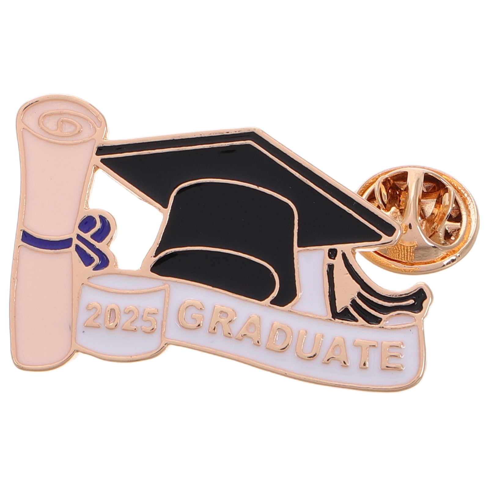 Worgeous Class Of 2025 Graduation Lapel Pins Metal Grad Cap Enamel ...