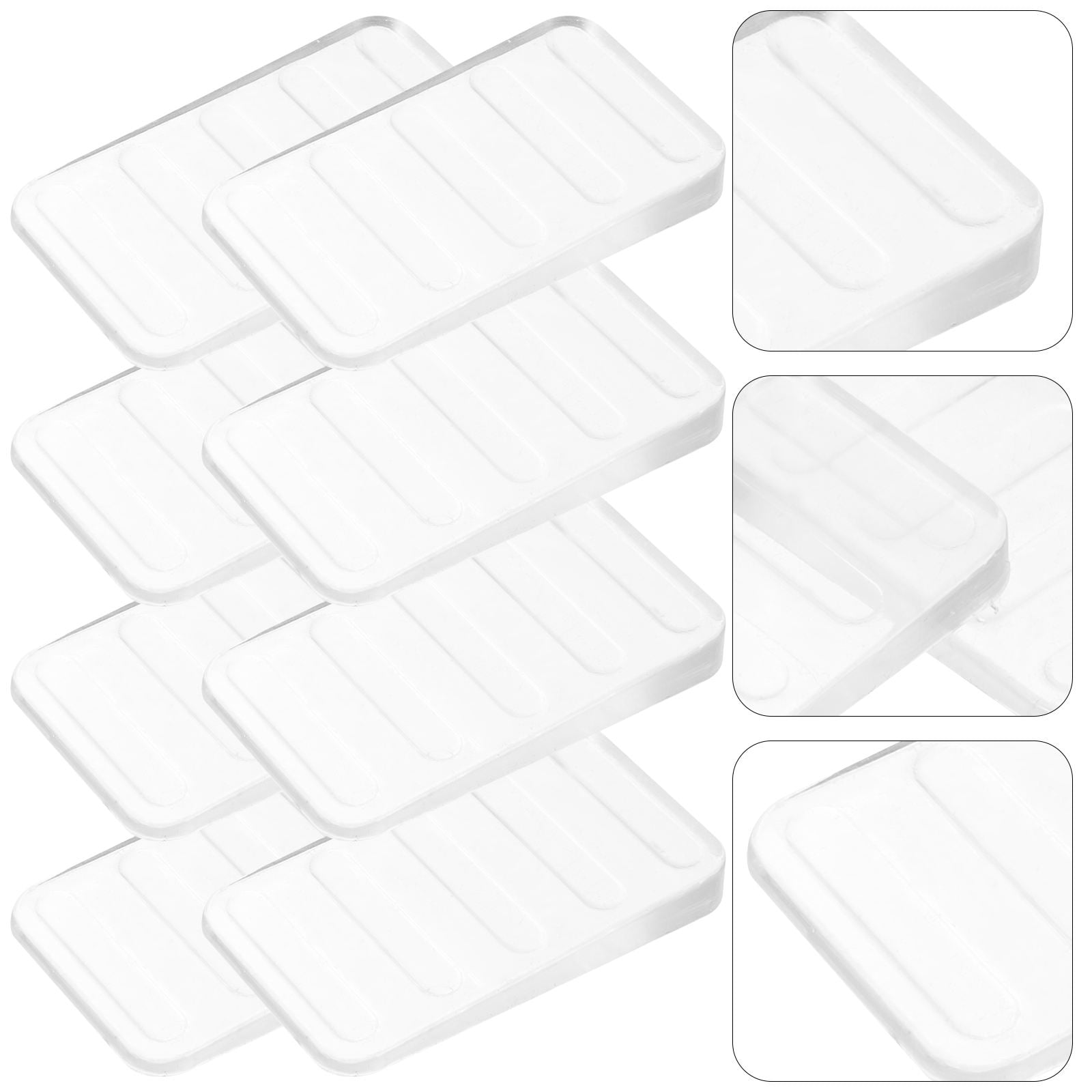 Worgeous Clear Plastic Shims 8Set for Furniture and Toilet Levelling ...