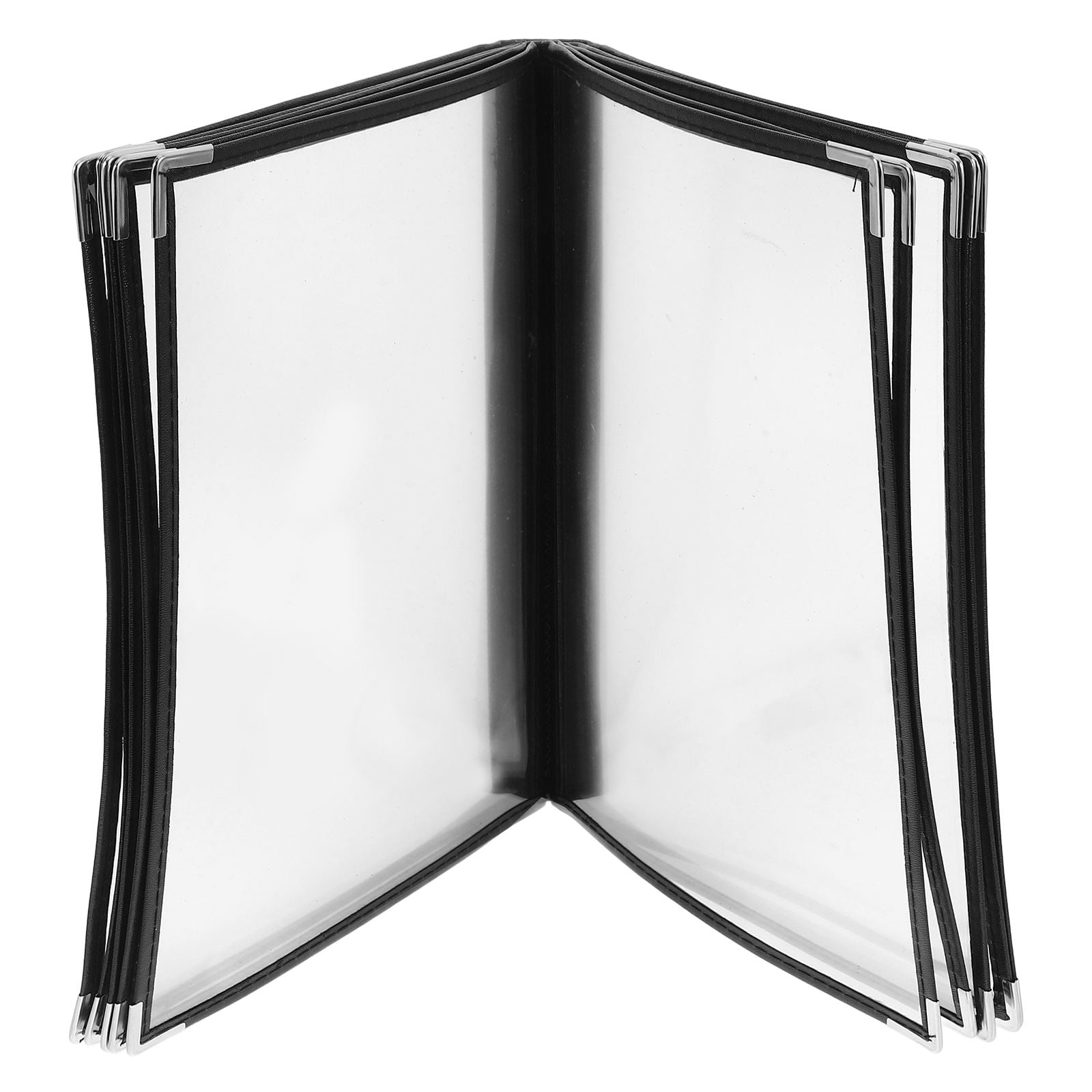 Worgeous Clear Pvc Menu Holder Replacement 10 Pages Menu Display Binder ...