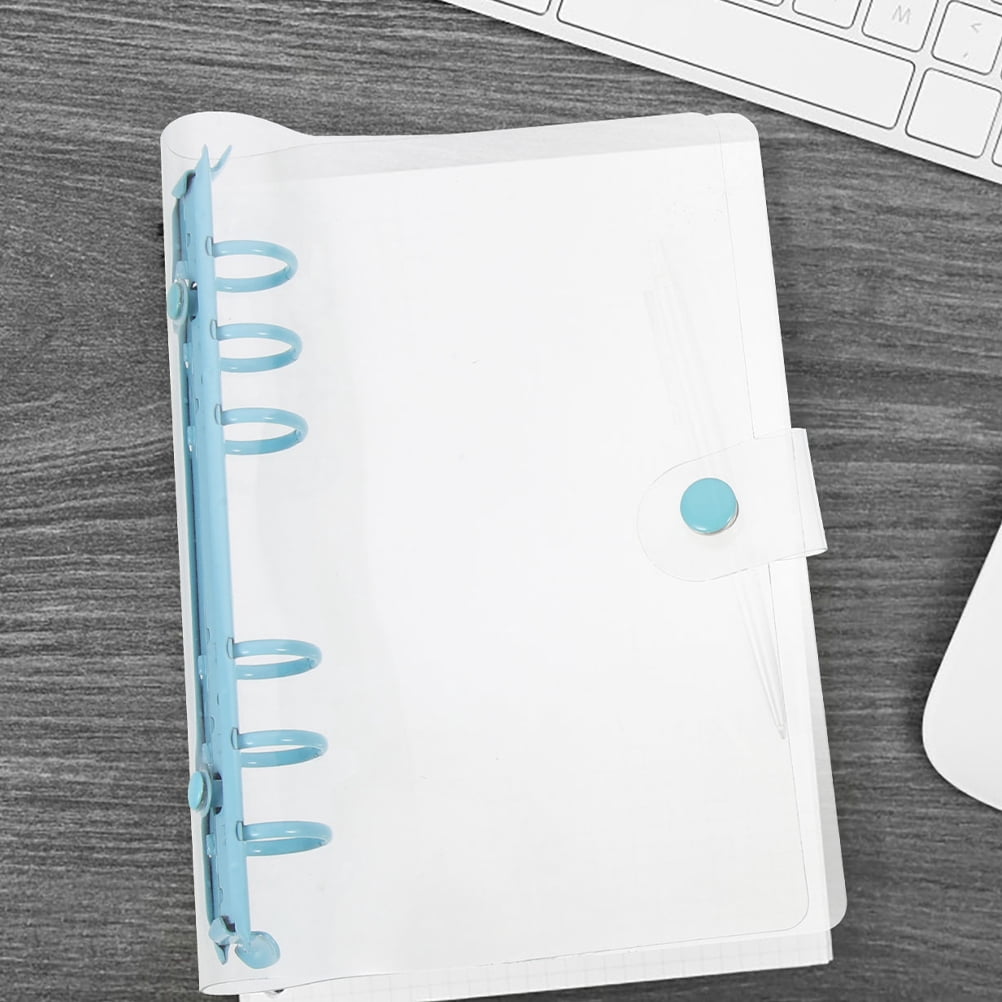 RENACLIPY Notebook Binder Cover Plastic Sky Blue 2Set - Walmart.com