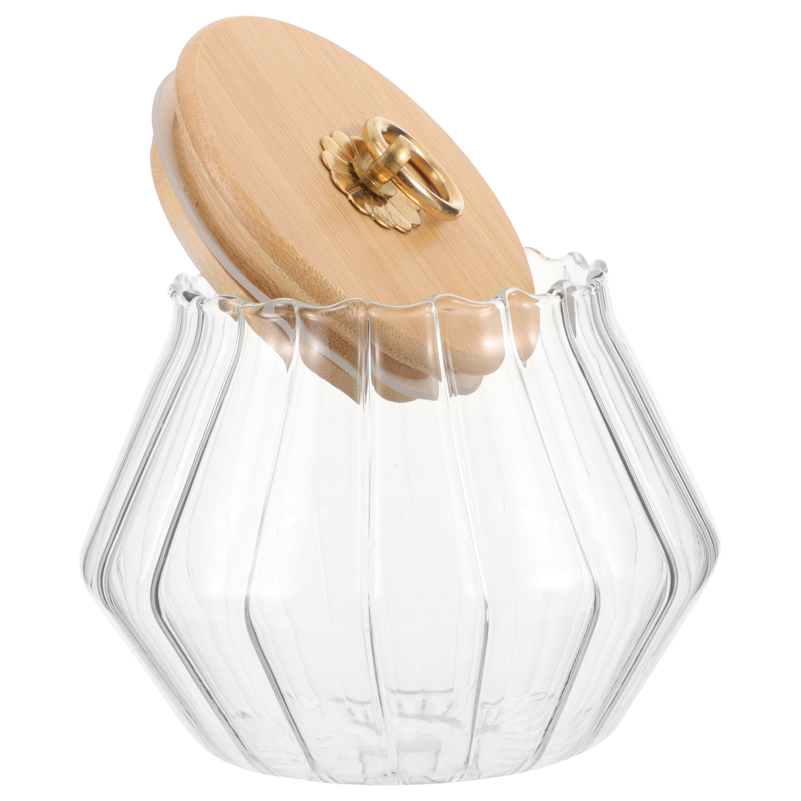 SEWCHICS Laundry Storage Glass 1Set 4.72X4.72X3.73in - Walmart.com