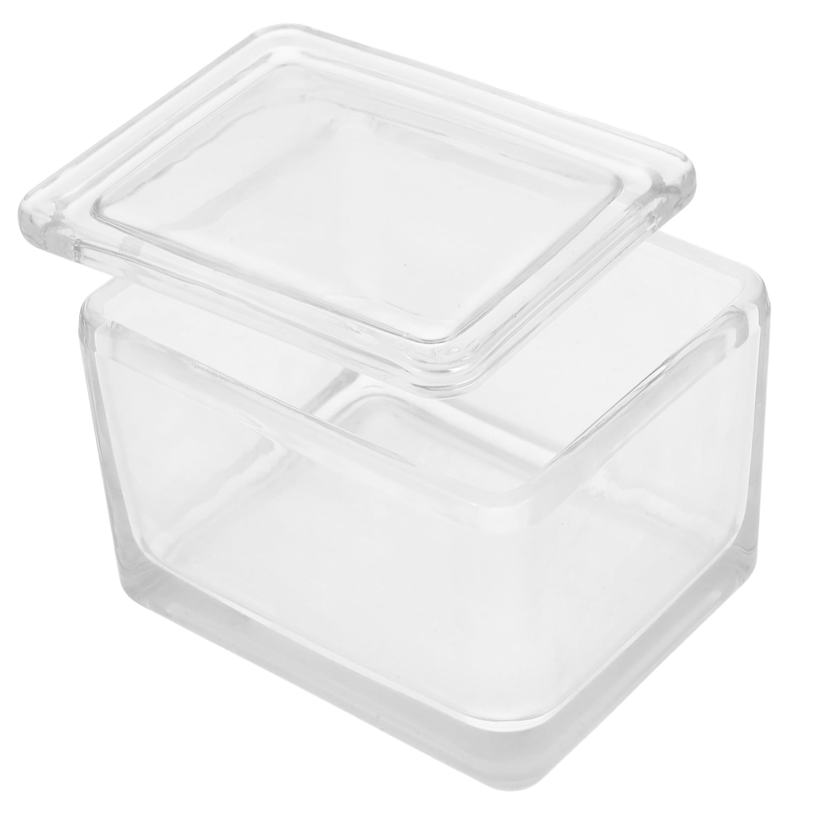 Worgeous Clear Transparent Glass Staining Jar Scientific Staining ...