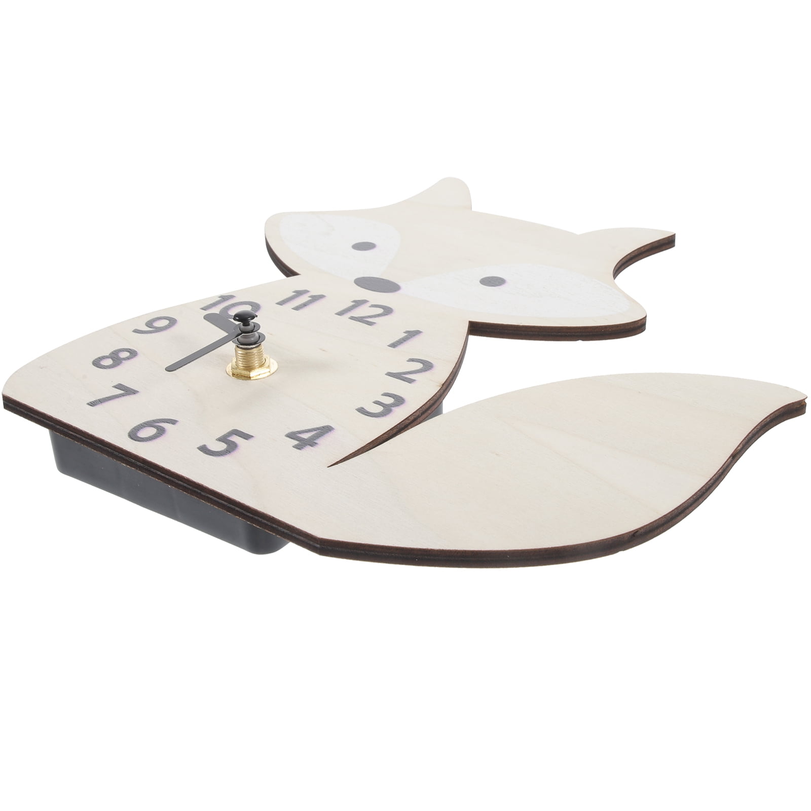 Worgeous Clocks for Living Room Fox Wall Hanging Office Child - Walmart.com