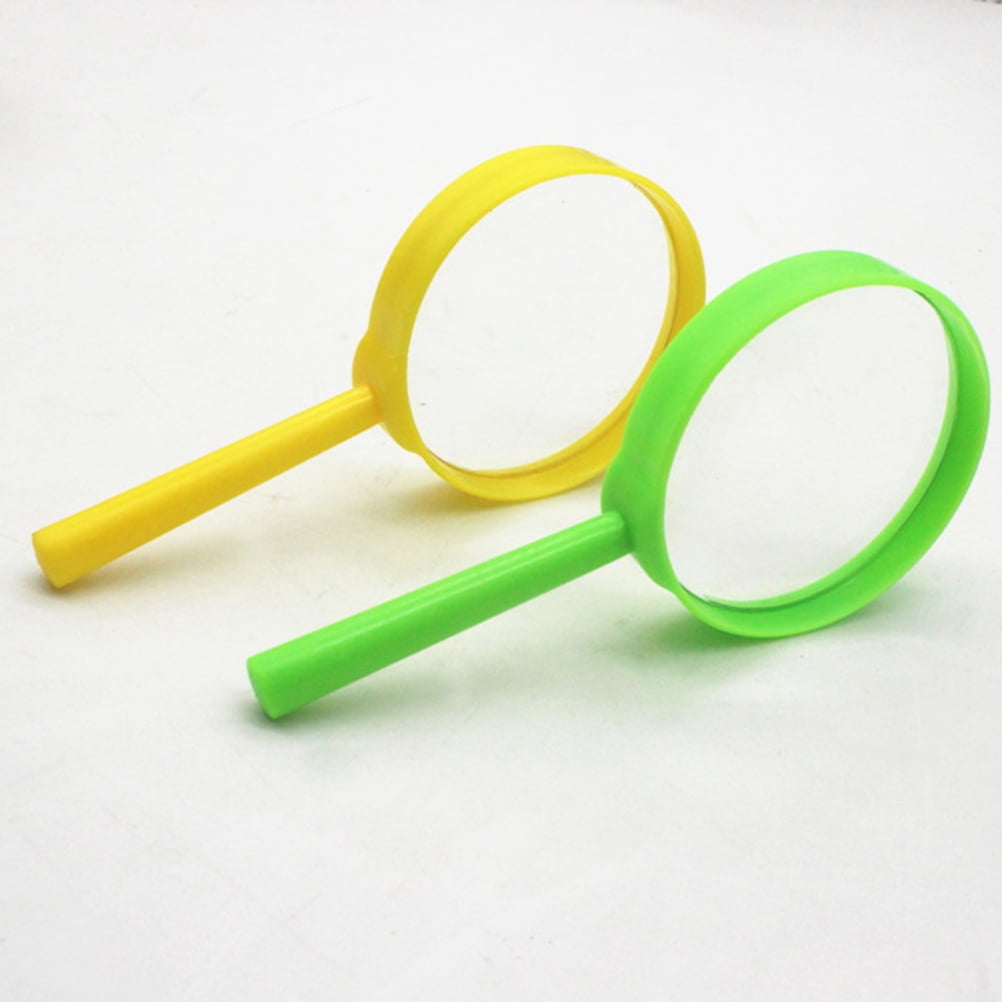 Raindrops Round Magnifier Reading Glass Pink 4Set 12.7 x 6.3 x 1.3Cm ...