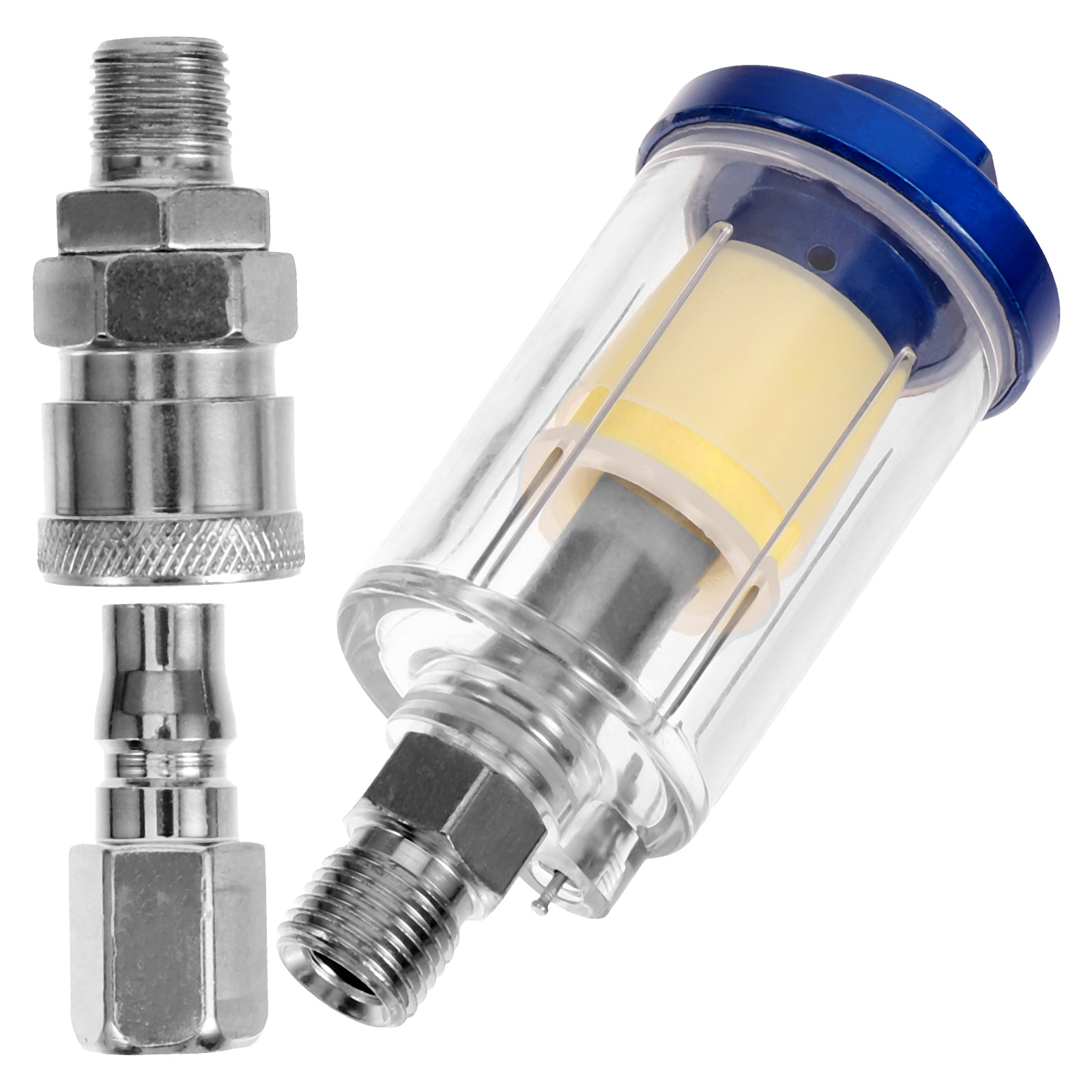 Worgeous Compressor Oil Water Filter Reusable for Paint Sprayer ...