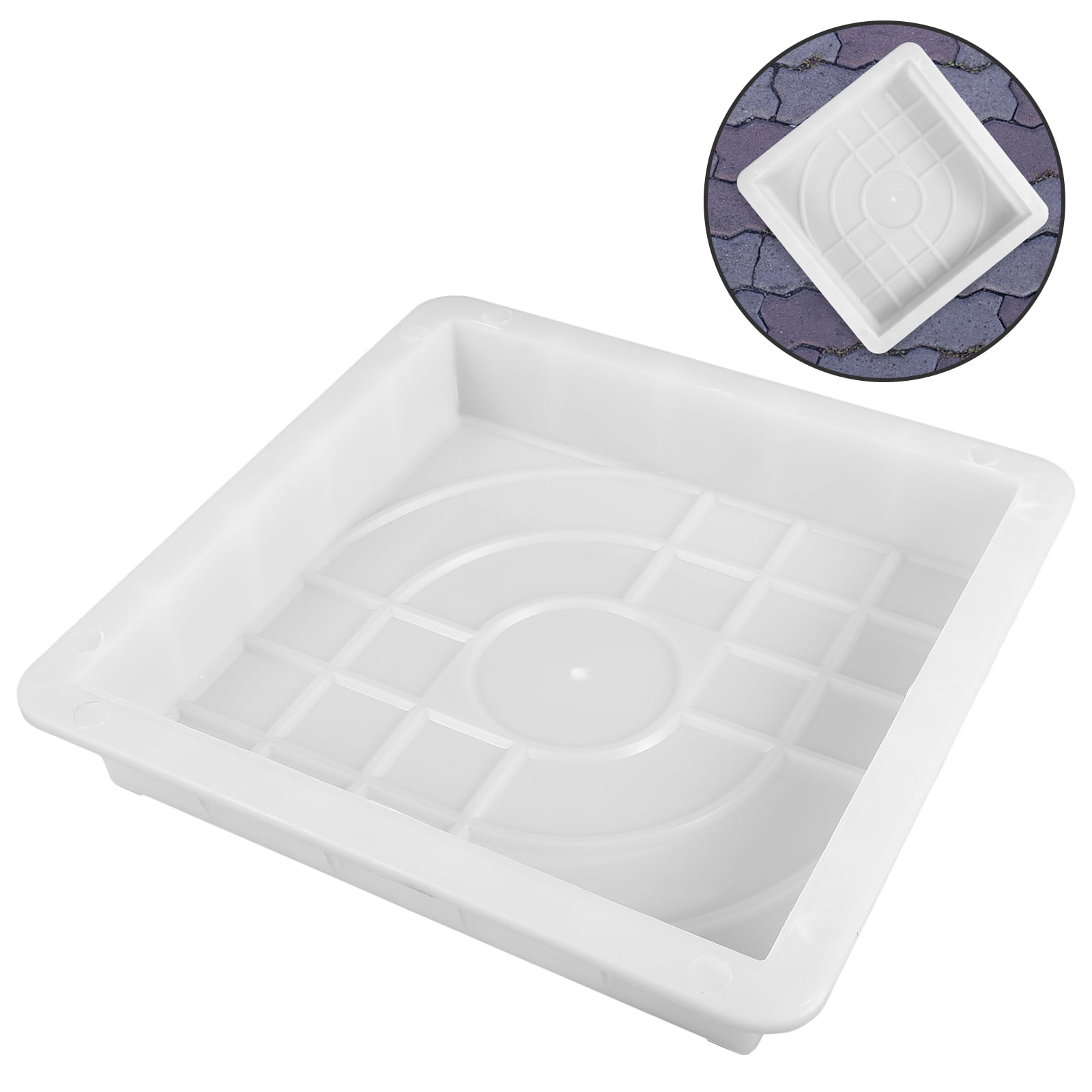 RENACLIPY Garden Path Molds Pavement Stone Mould Plastic 1Pack ...