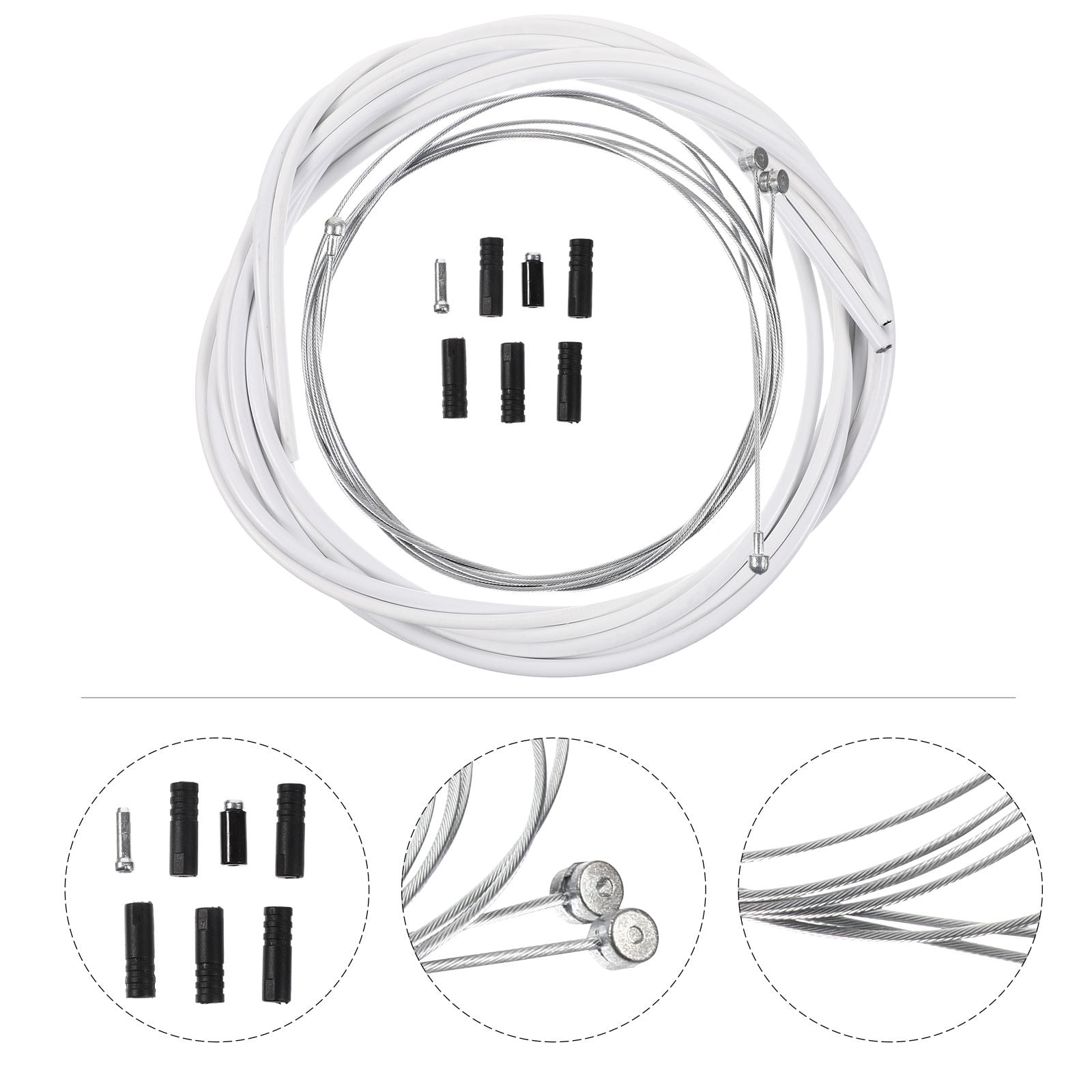 Worgeous Conduit Shifter Cable Replacement Road Bike Brake Derailleur ...